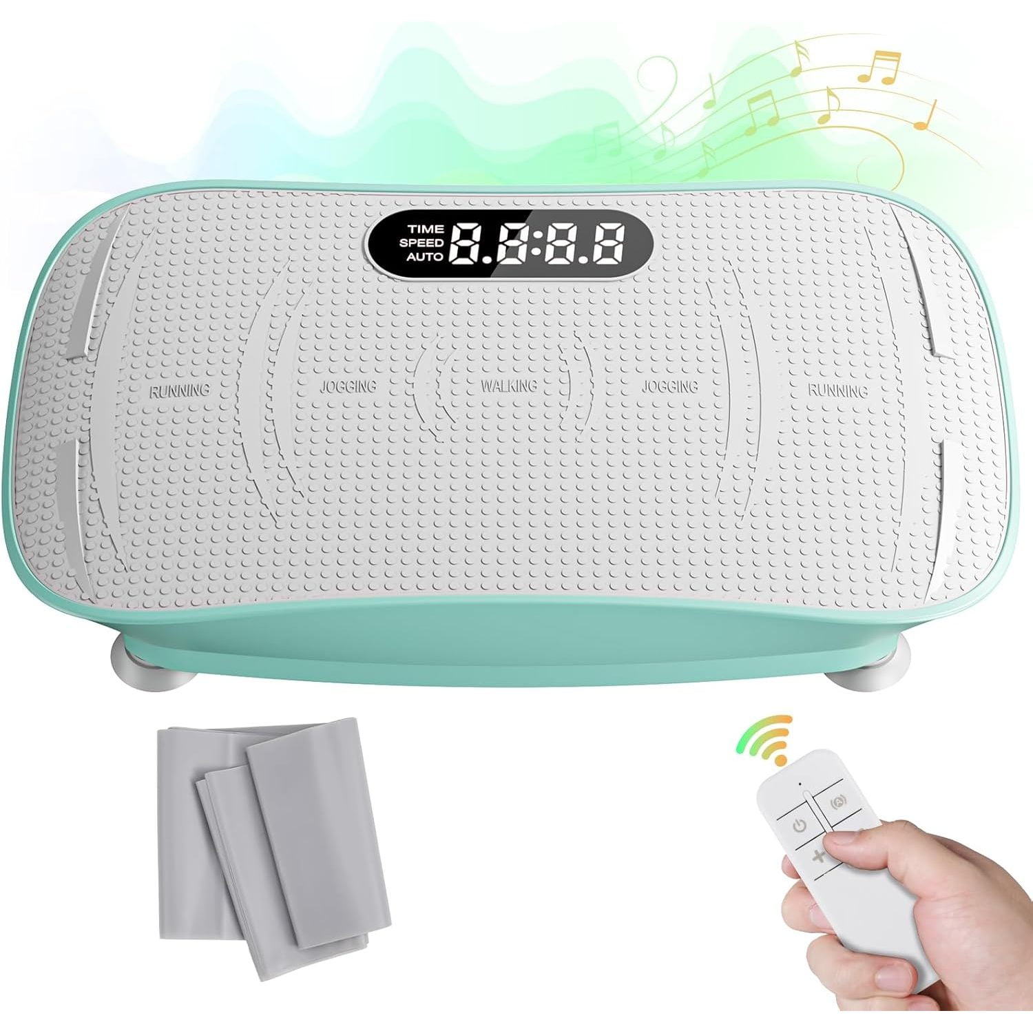 ZLGP Vibration Plate Exercise Machine, 330LBS, Lymphatic Drainage ...