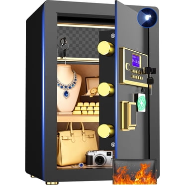 SYSENFO 5.0 Cuft Digital Security Safe Box, Fireproof Waterproof Bag ...