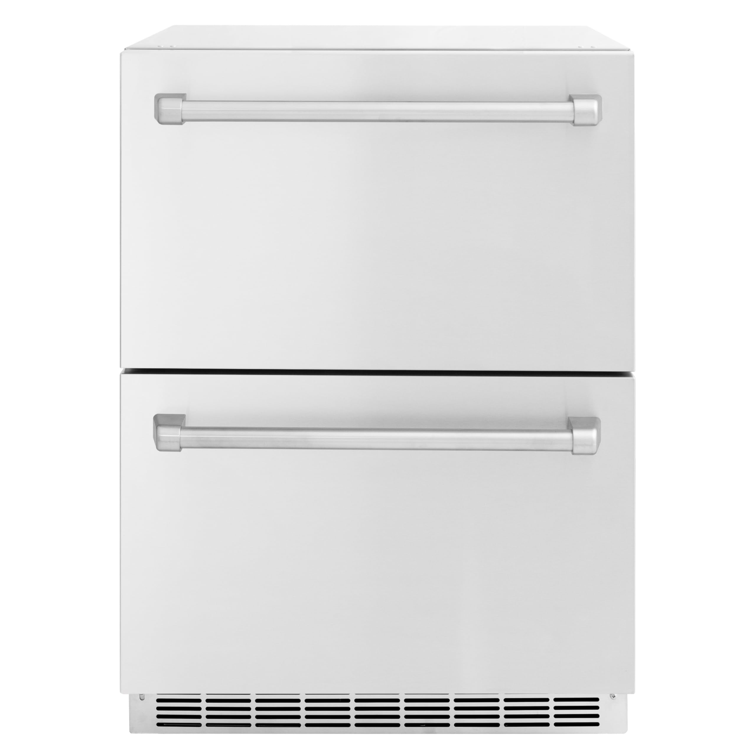 ZLINE 24 in. Touchstone 168 Can Outdoor-Rated Dual Refrigerator Drawer ...
