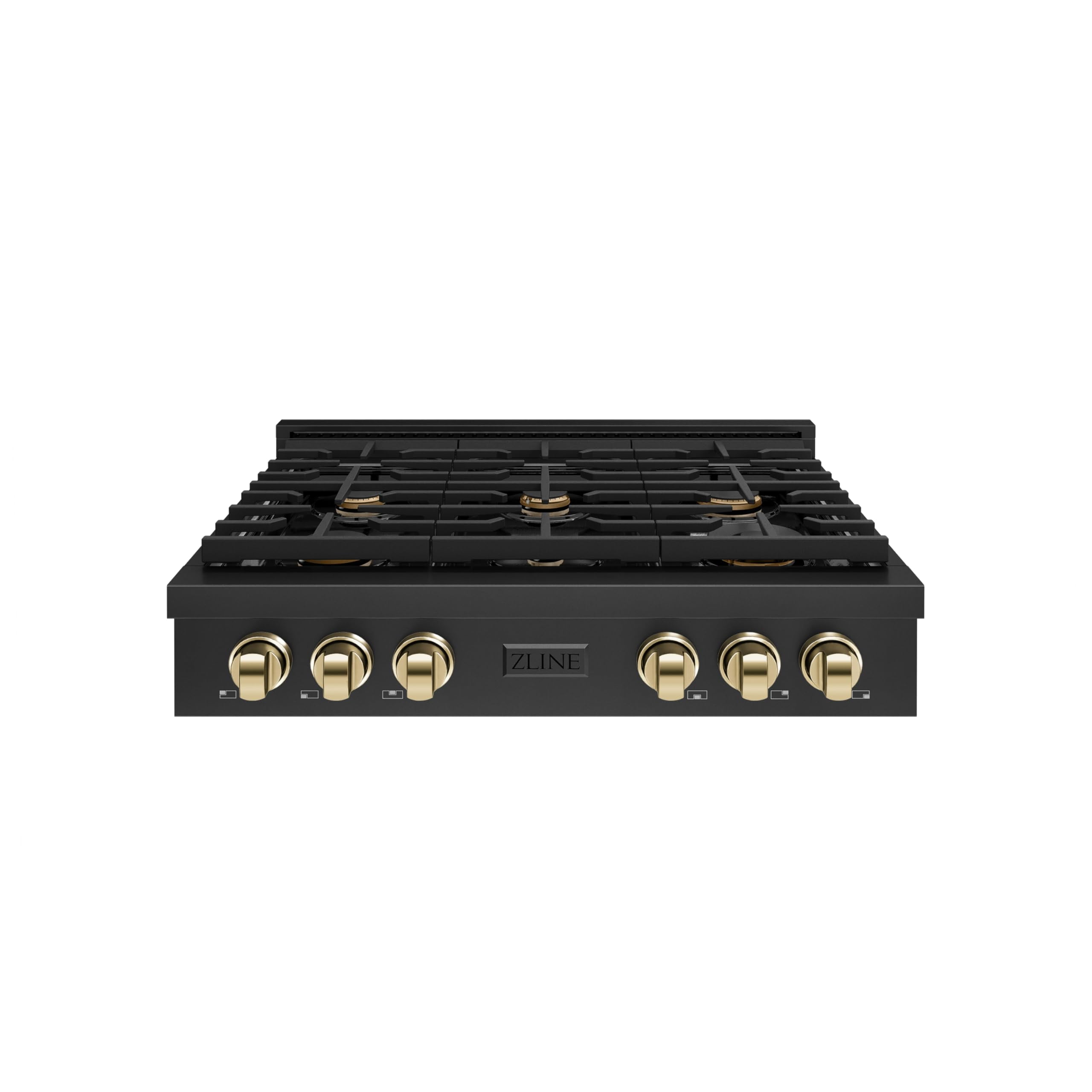 ZLINE 36 in. Autograph Edition Paramount Gas Rangetop with 6 Burners ...