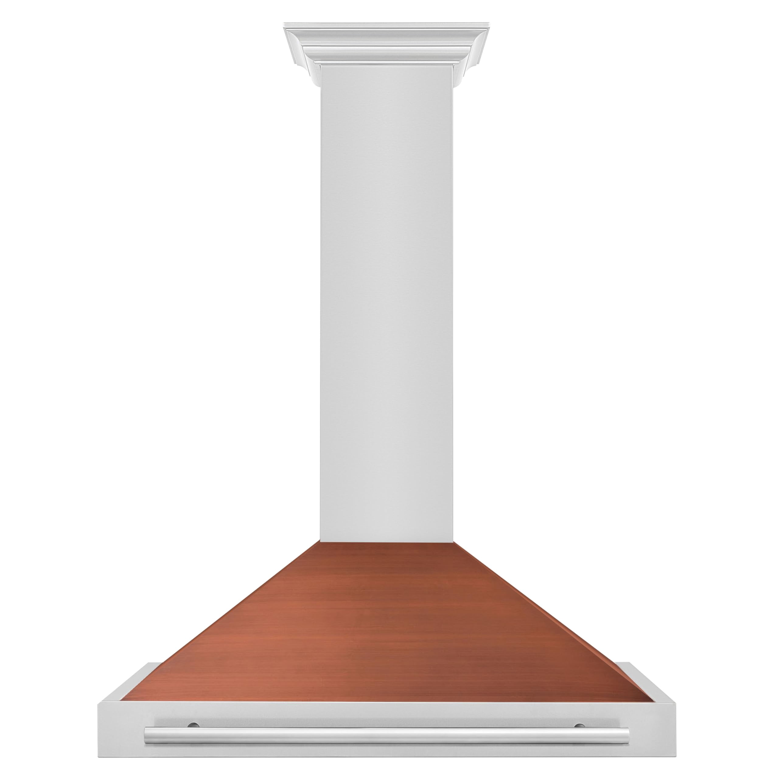 ZLINE 36 in. Convertible Stainless Steel Range Hood with Copper Shell ...