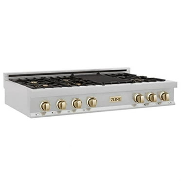 ZLINE Autograph Edition 30" 4.0 cu. ft. Dual Fuel Range with Gas Stove ...