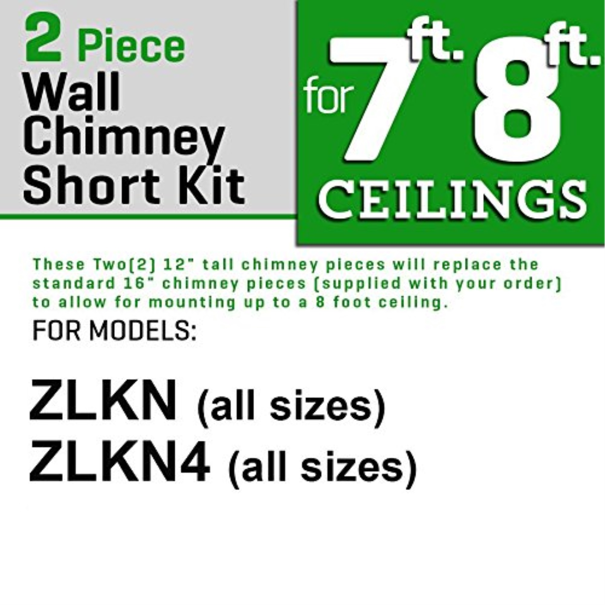 ZLINE Adjustable Chimney Extension - Walmart.com