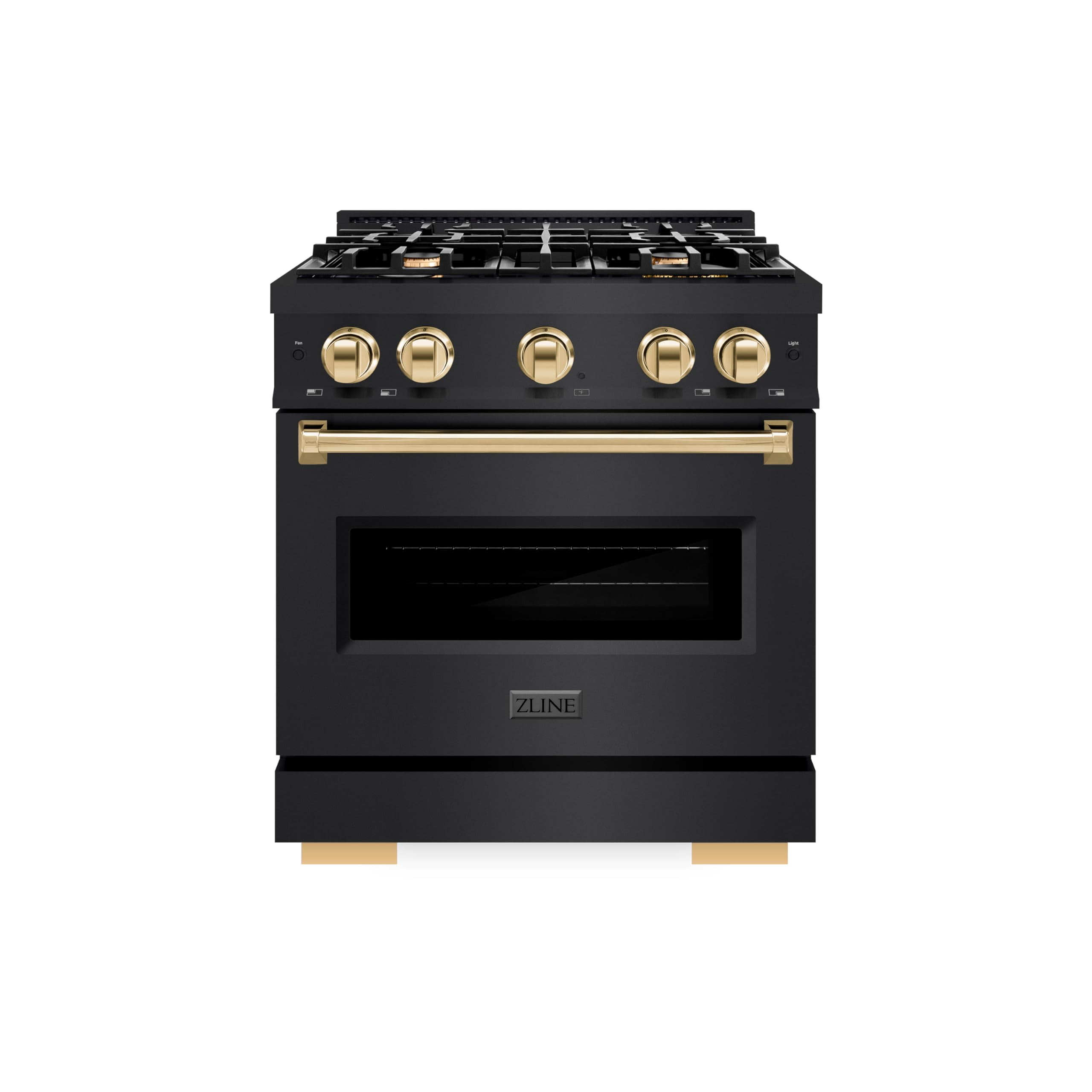 ZLINE Autograph Edition 30 in. 4.2 cu. ft. Classic Gas Range with 4 ...