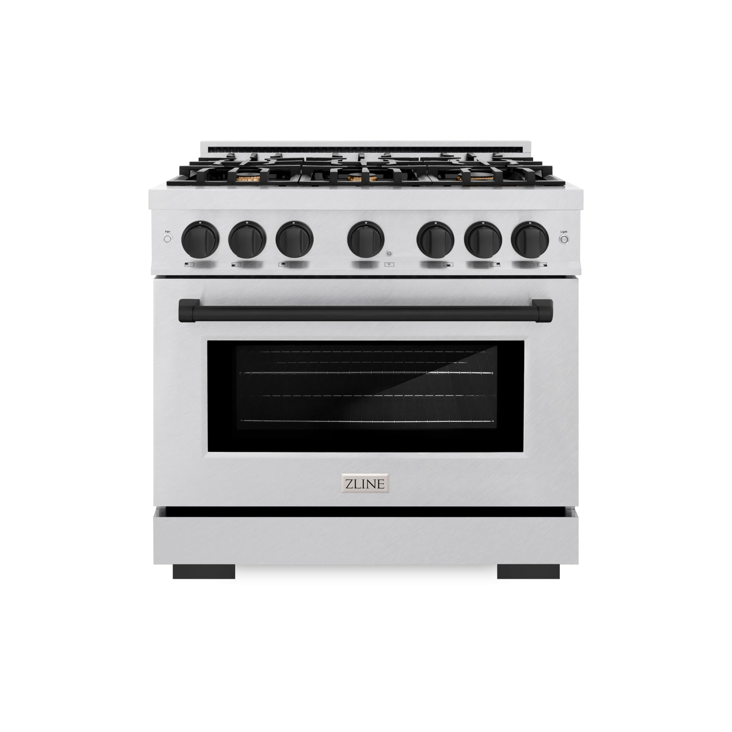ZLINE Autograph Edition 36 in. 5.2 cu. ft. Gas Range with 6 Burner ...