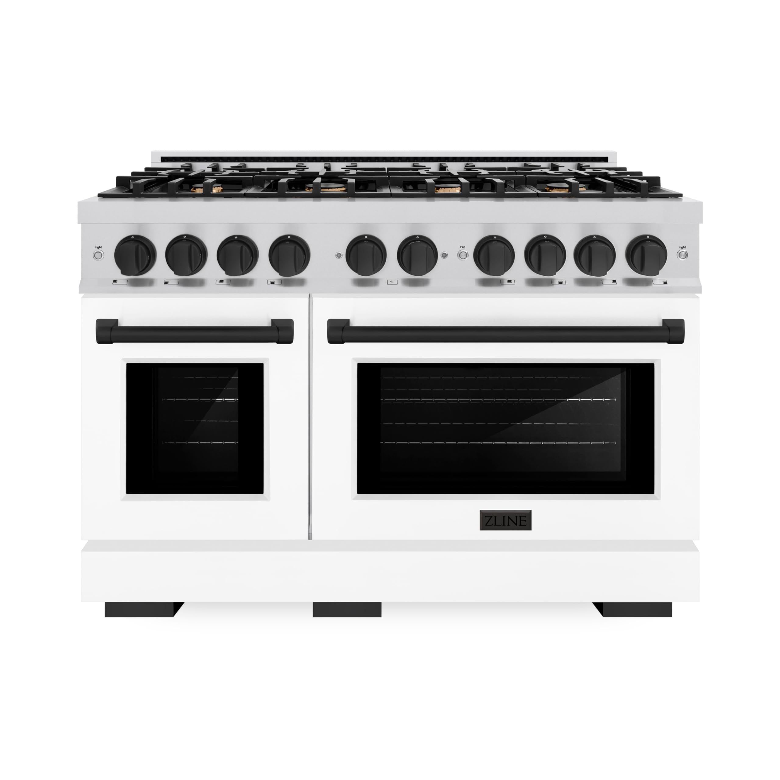 ZLINE Autograph Edition 48 in. 6.7 cu. ft. Double Oven Dual Fuel Range ...