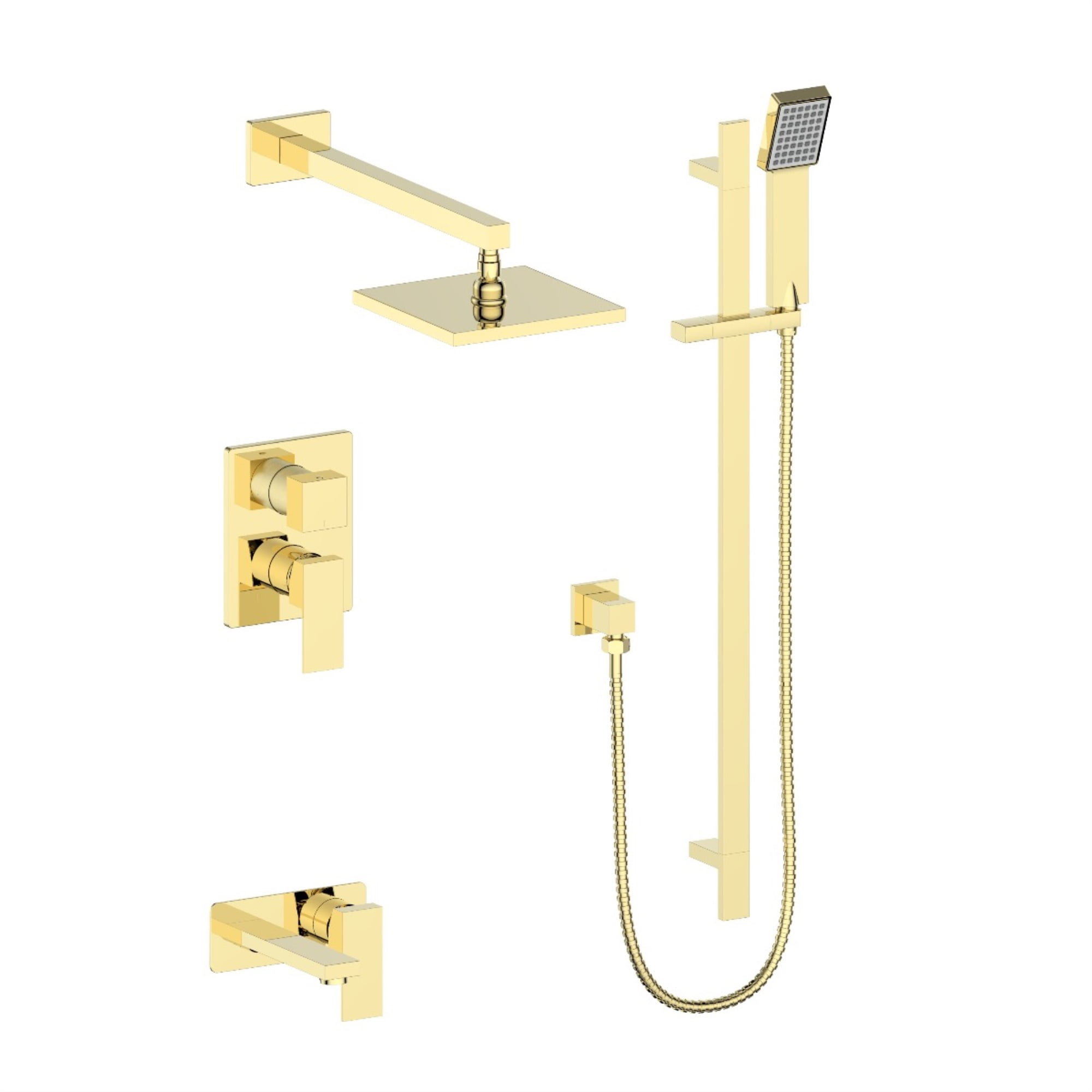 ZLINE Bliss Shower System in Polished Gold (BLS-SHS-PG) - Walmart.com