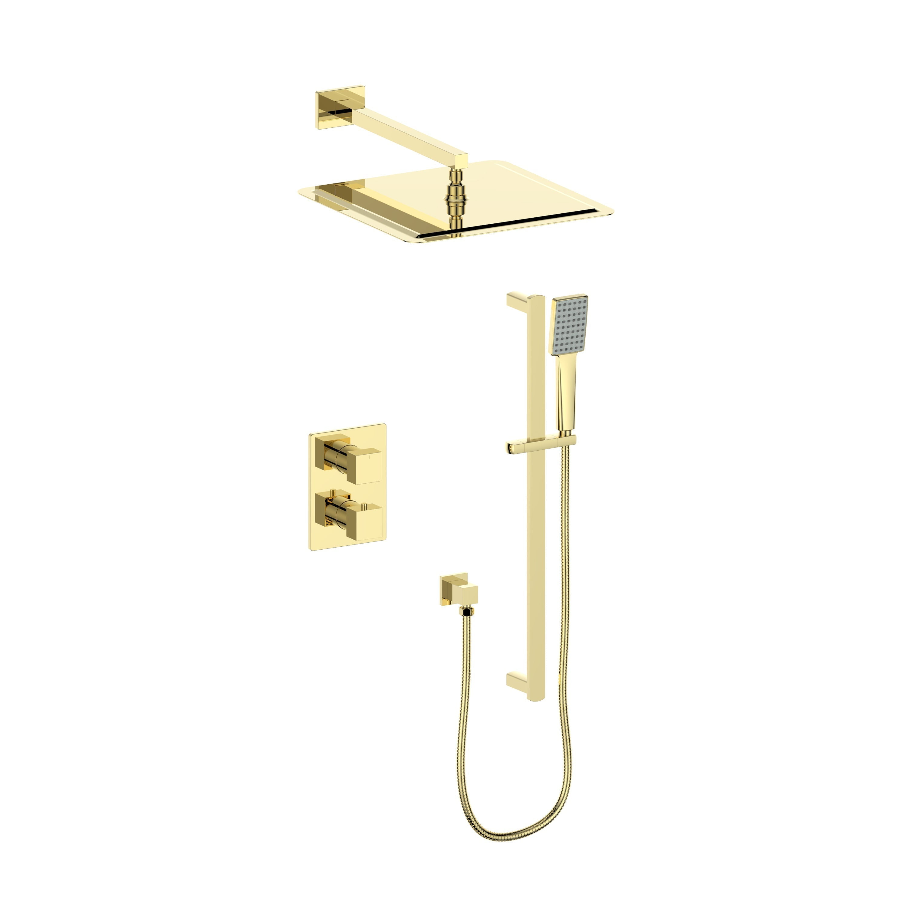 ZLINE Bathroom Fixtures - Polished Gold Shower System (CBY-SHS-T2-PG ...