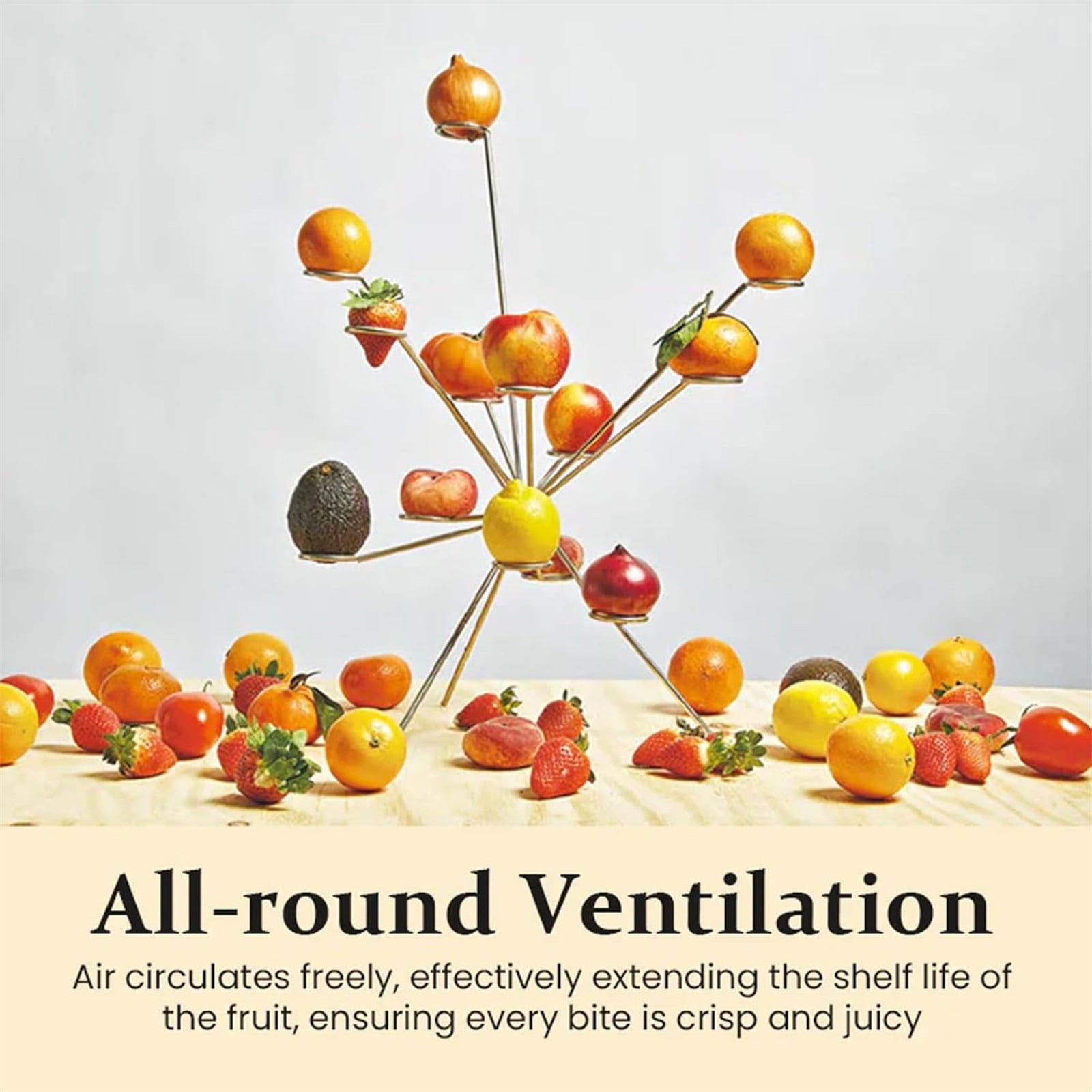 ZLKMQM Exploding Fruit Bowl, Fireworks on the Dinner Table, Modern ...