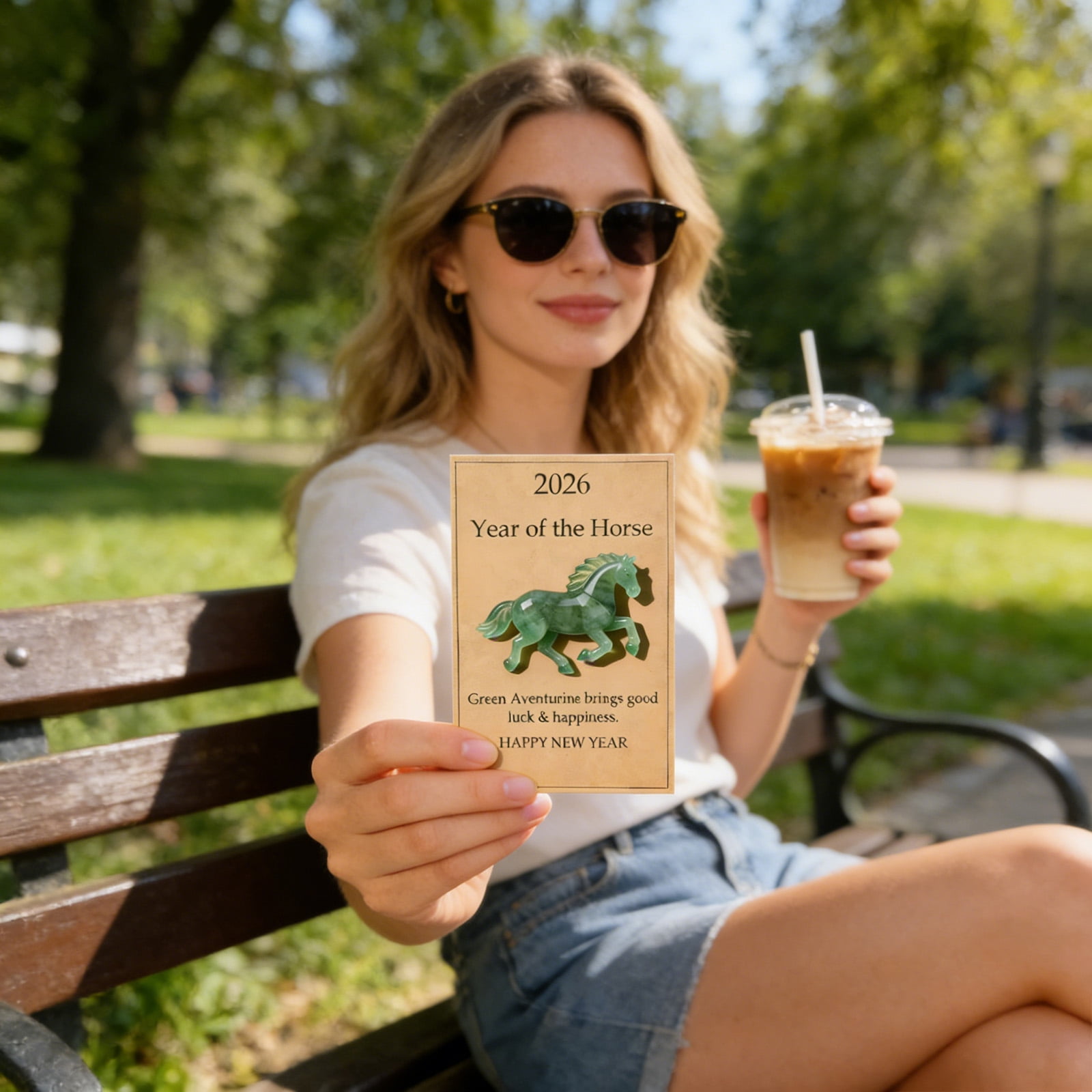 ZLKMQM Lucky Crystal Horse Figurine - Symbol of Strength & New ...