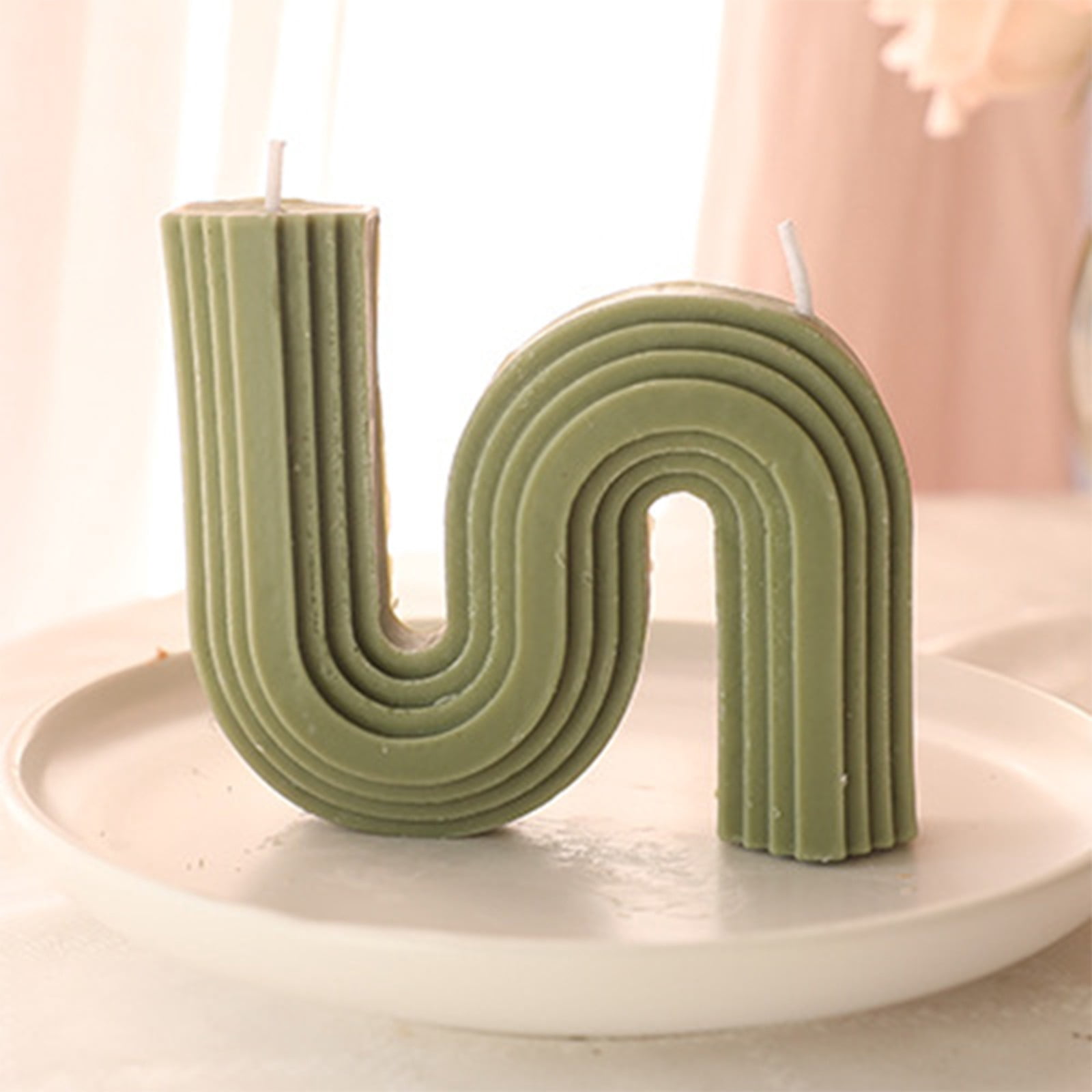 ZLLDECOR 1PCS Art Handmade Incense Candles Bedroom Incense Creative S ...