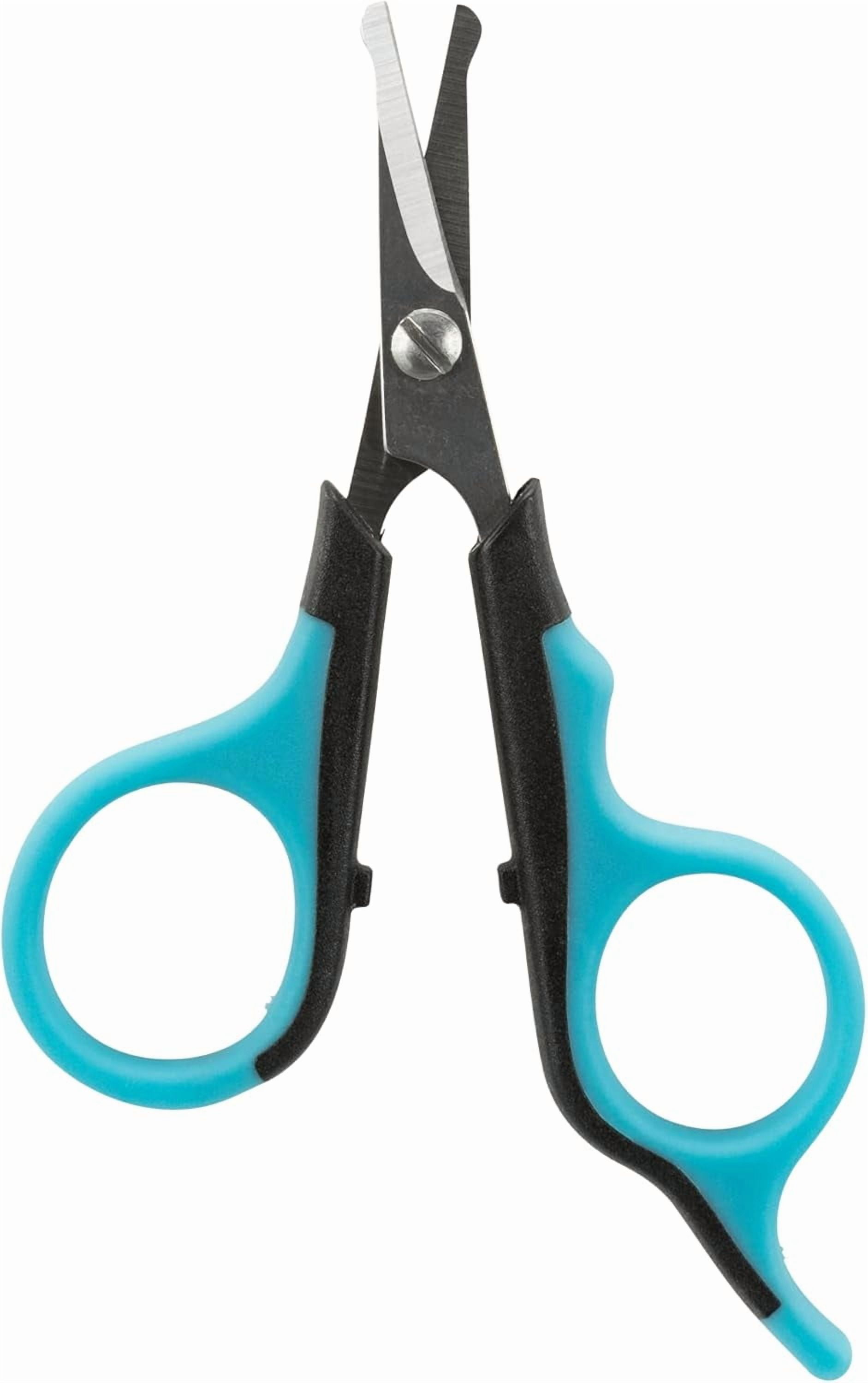 ZLMMLZ Pet Grooming Scissors, For Dogs and Cats, Pet Face, Nose, Ears ...