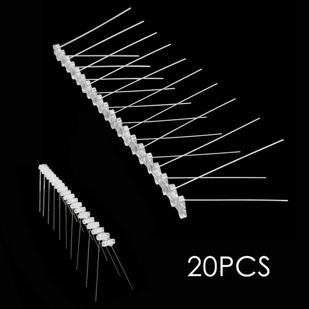 ZM Stainless Steel Bird Spikes Fence Spikes for Pigeon Small Birds Crow ...