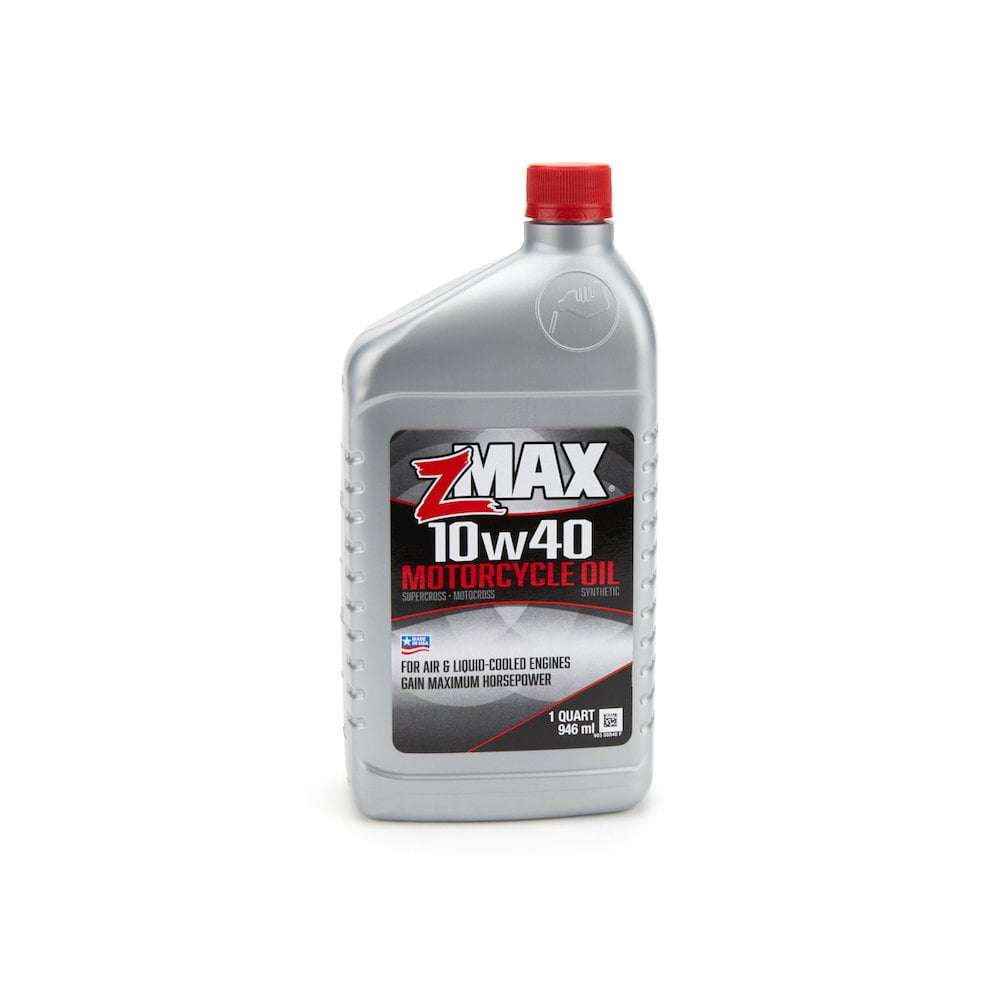 ZMAX Motorcycle Oil 10w40 32oz. Bottle - Walmart.com