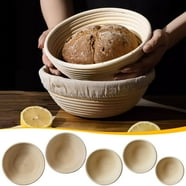 Casewin 7-inch Bread Proofing Basket, Rattan Sourdough Proving Basket ...