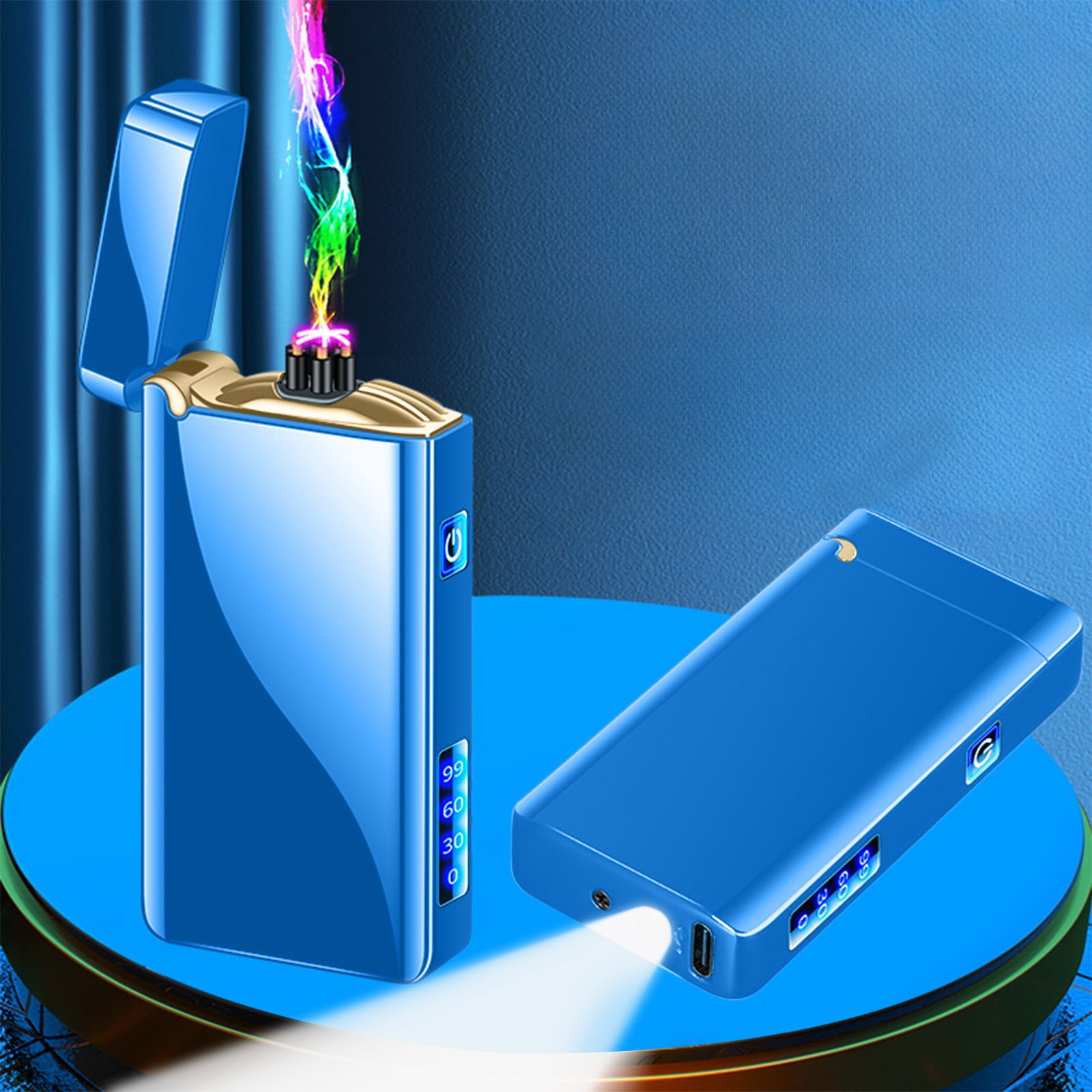 ZMFXJPE Electric Lighter Wind Proof Lighter Rechargeable Lighter Cigar ...