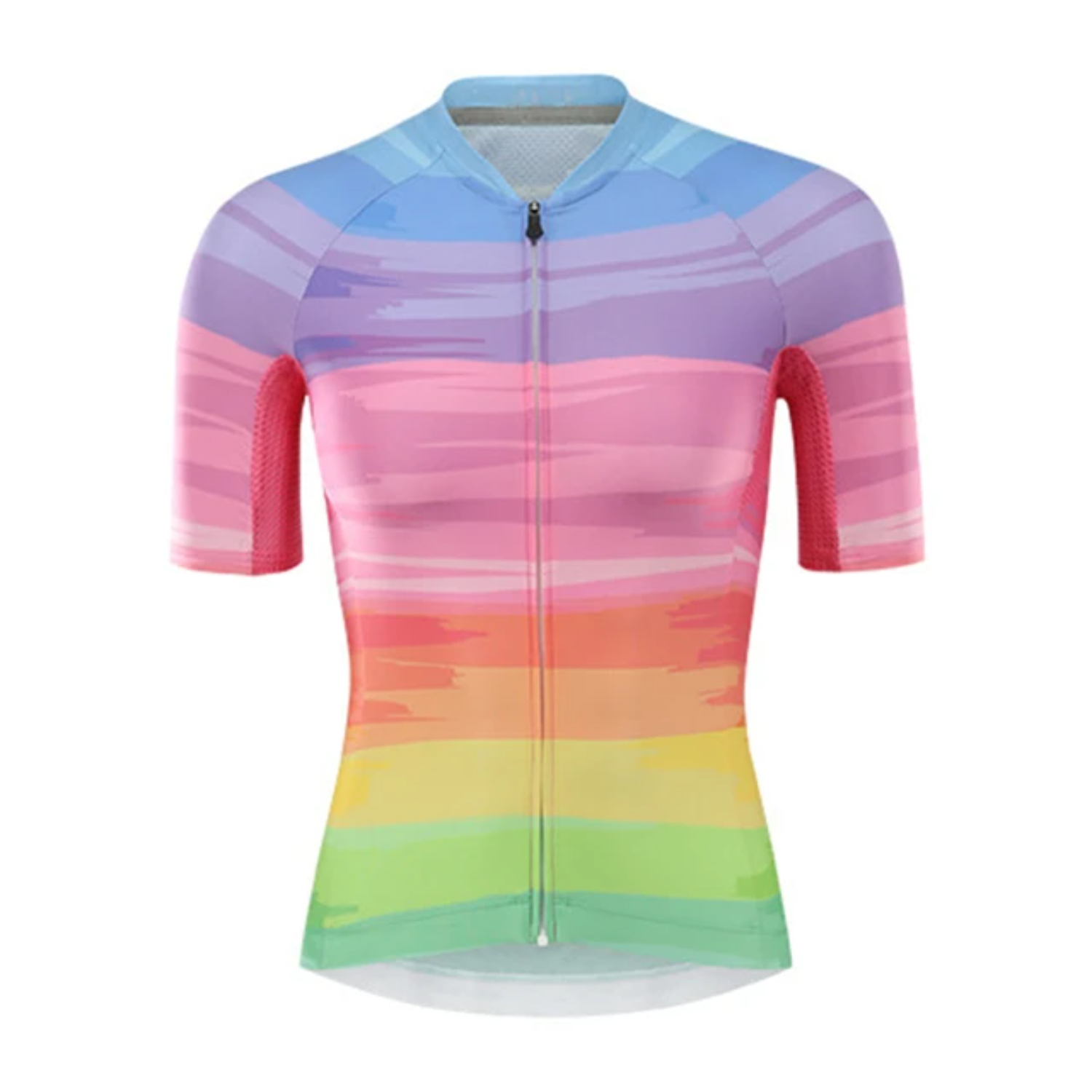 ZMG 2025 Women‘s Cycling Jersey MTB Jersey Short Sleeve Full Zipper Summer Road Bike Shirts Pro ...