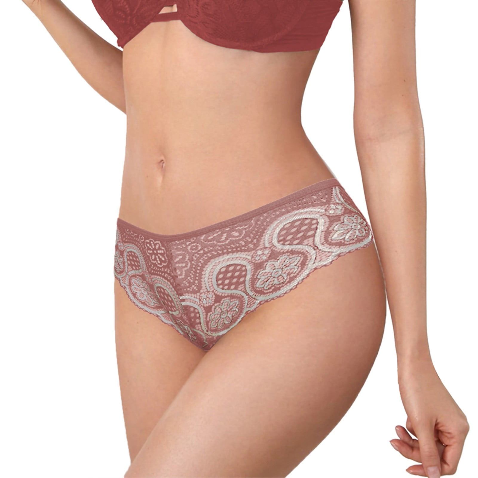 ZMHEGW 12 Packs Underwear Women Tummy Control Lace Cotton Bikini Soft ... ZMHEGW 12 Packs Underwear Women Tummy Control Lace Cotton Bikini Soft ...