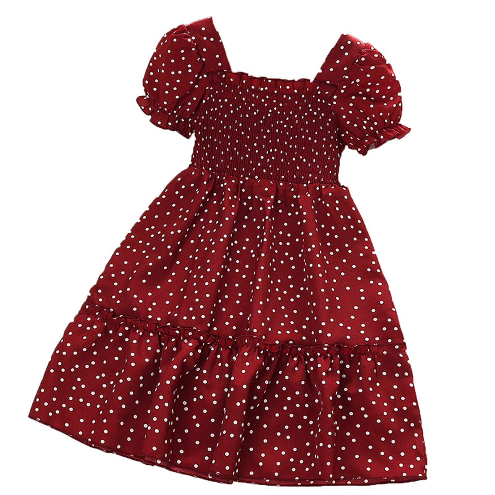 ZMHEGW Summer Dresses For Toddler Girls Kids Child Short Bubble Sleeve ... ZMHEGW Summer Dresses For Toddler Girls Kids Child Short Bubble Sleeve ...