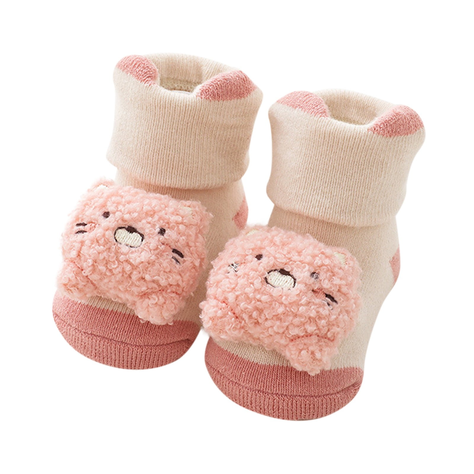 ZMHEGW Warm Winter Baby Socks Cartoon Coral Velvet Warm Socks Cute ...