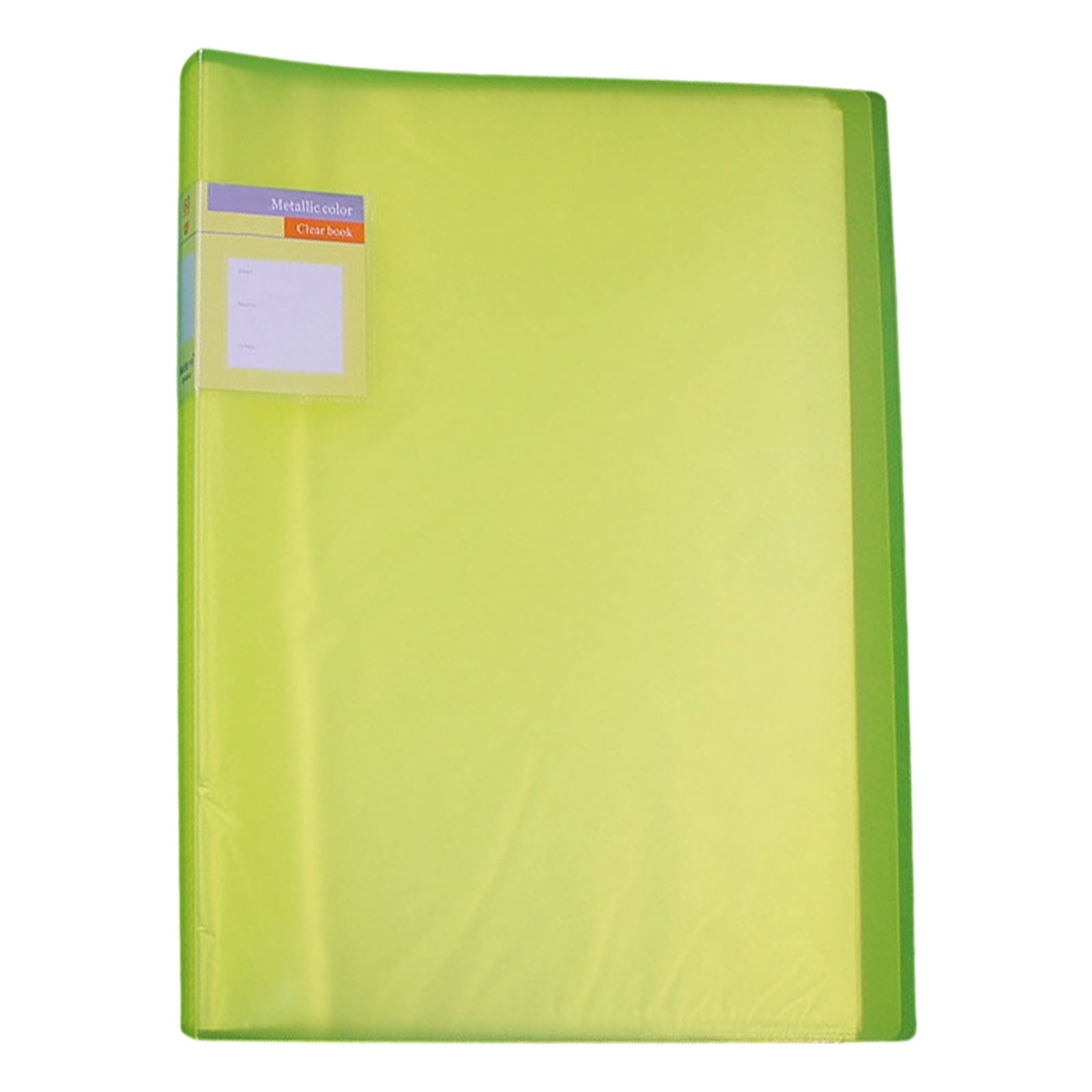 ZMKIAG 1 Pack Portfolio Binder with Clear Sheet Protectors – Pocket ...
