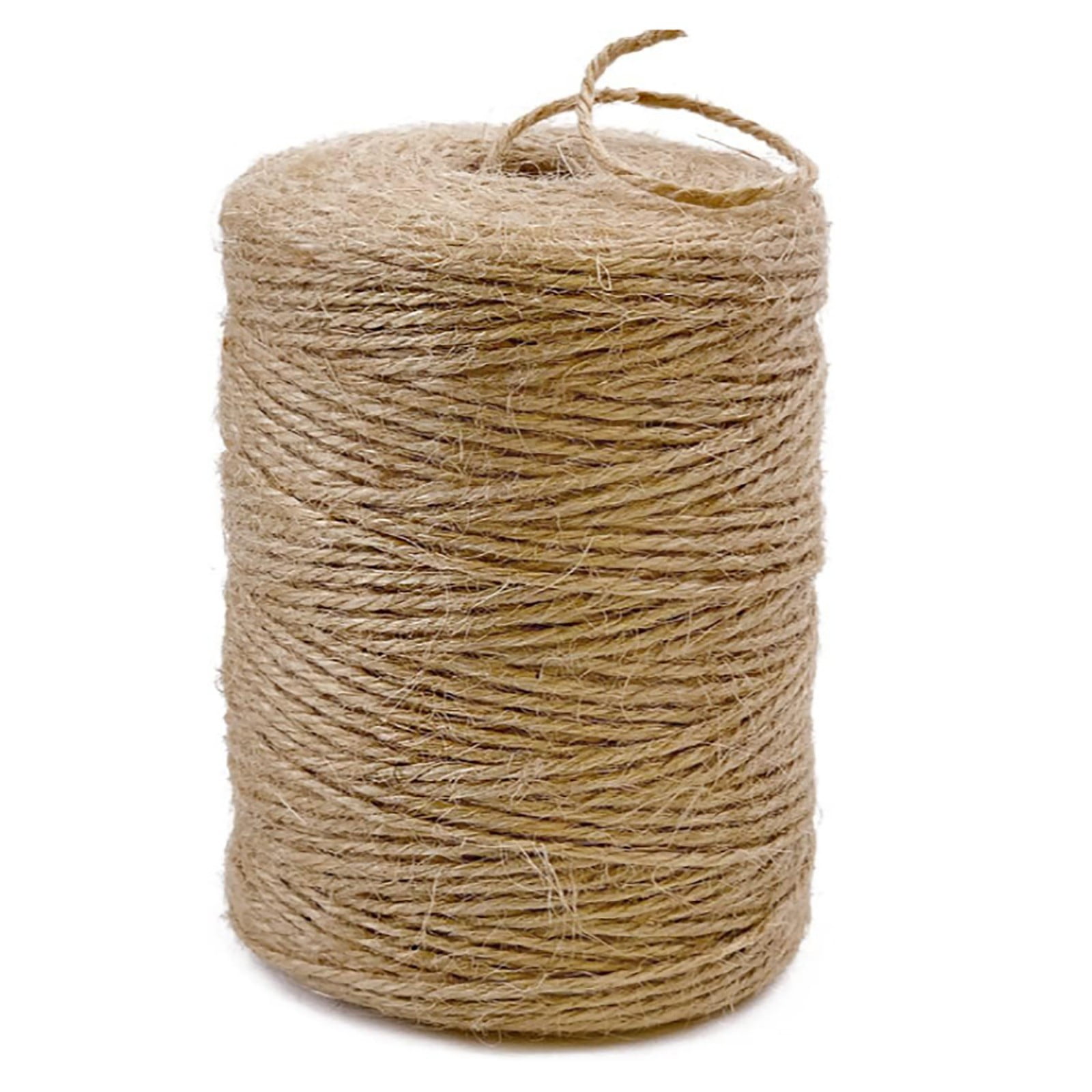 ZMKIAG 1 Roll of Natural Yellow Hemp Rope, Friendly and Sustainable ...