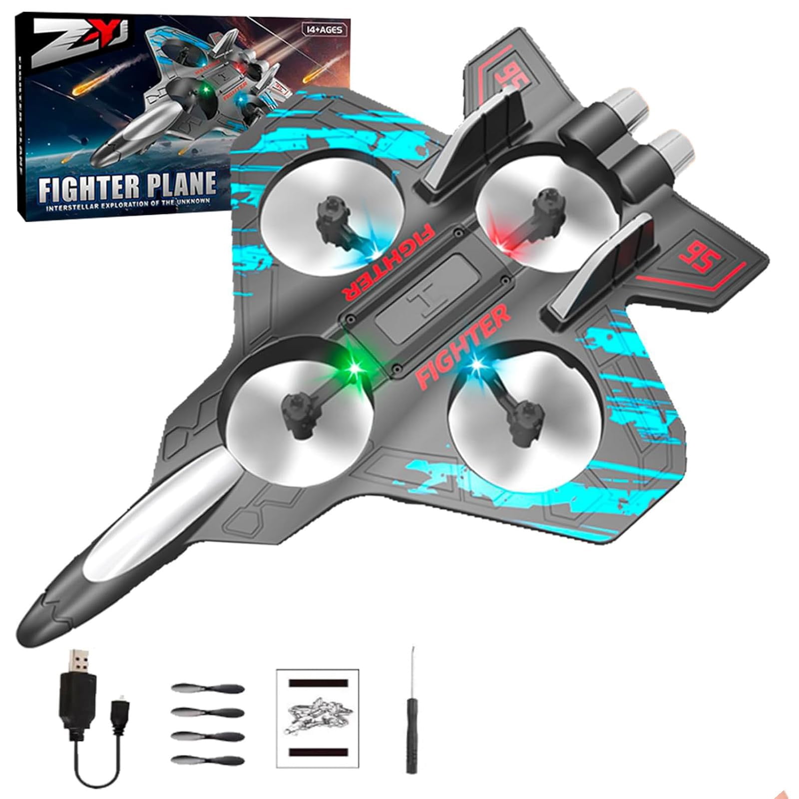 ZMKIAG 2025 Christmas Remote Helicopter Christmas Remote Controlled ...