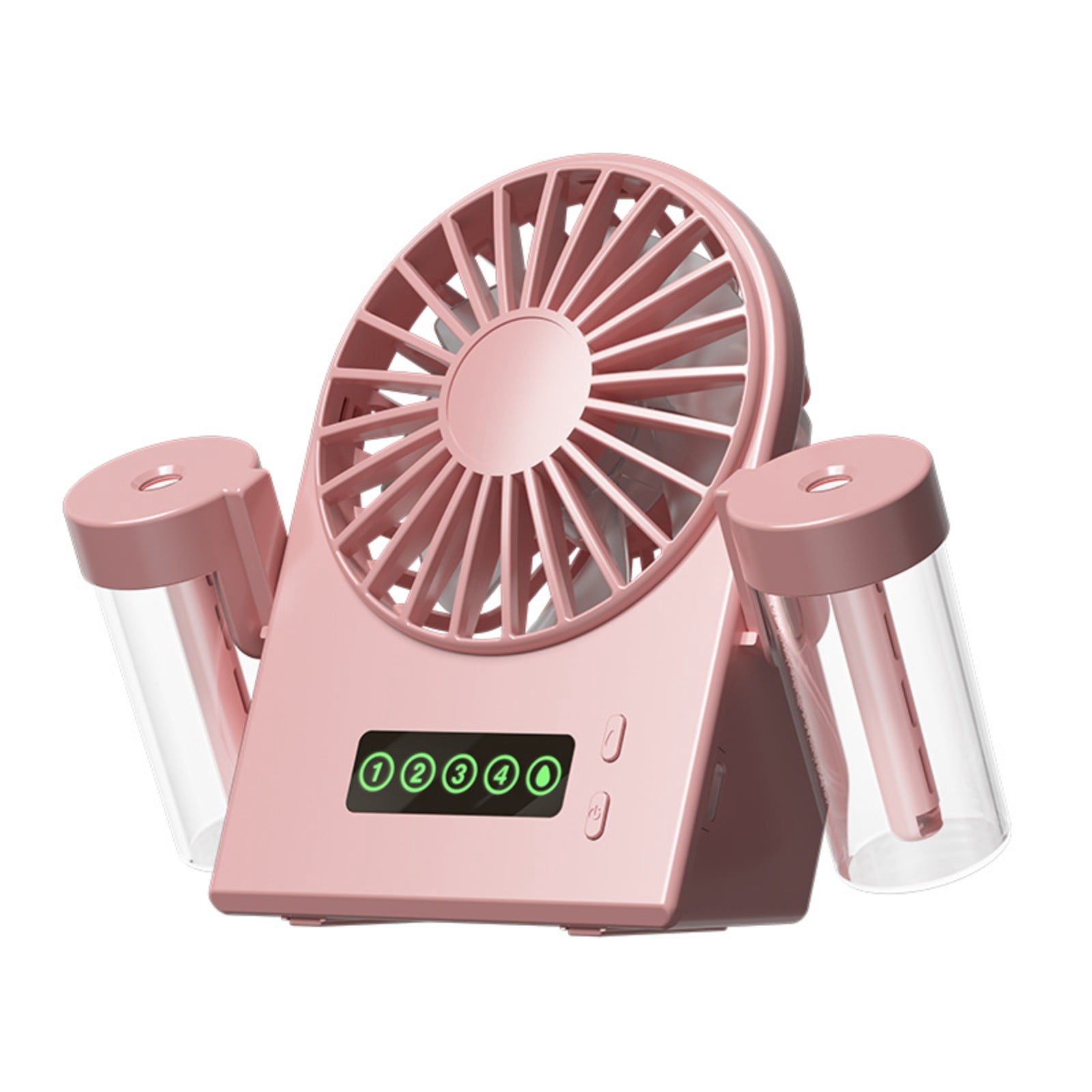 ZMKIAG Air Conditioners Fan with Mist Ports and 4 Speeds, Evaporative ...