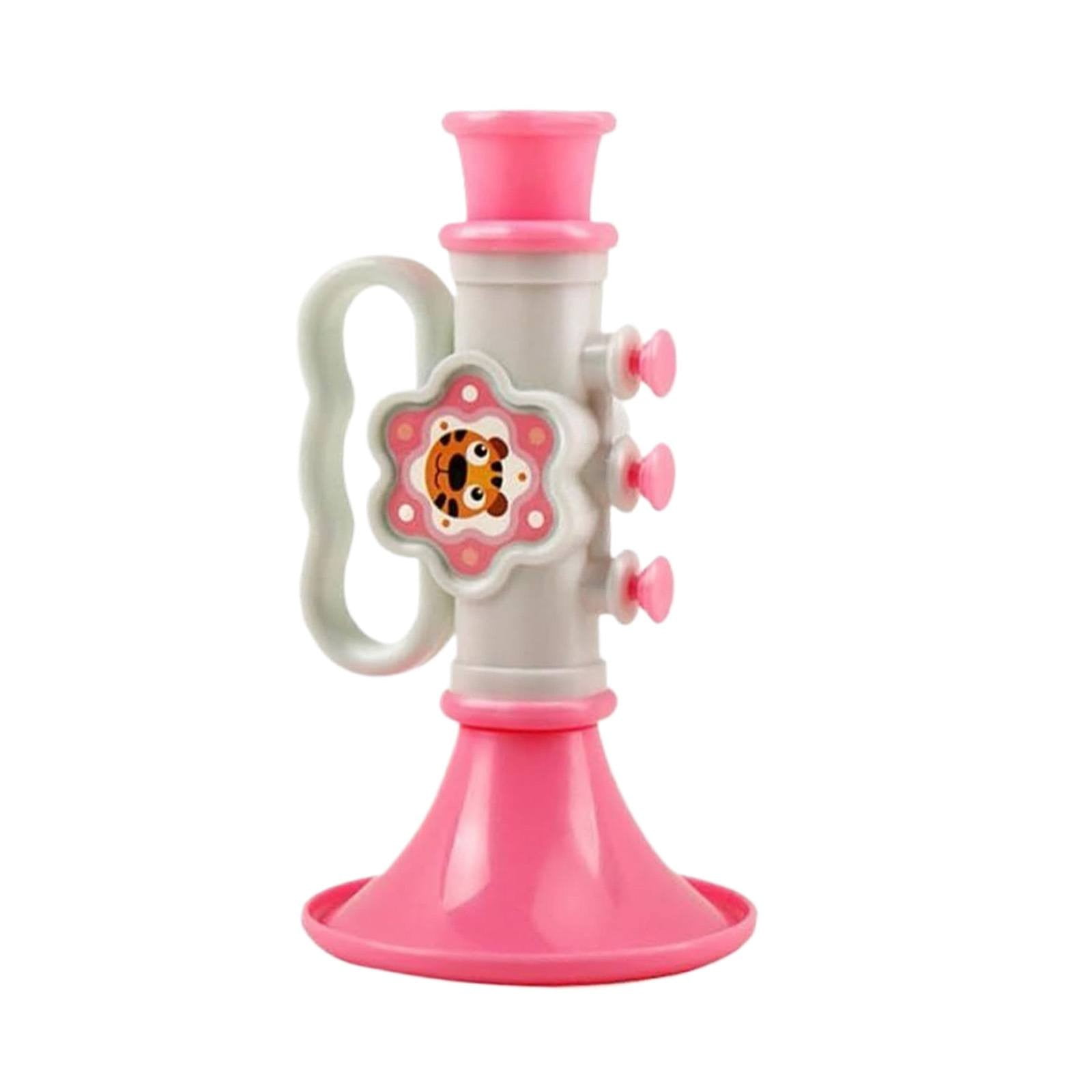 ZMKIAG Colorful Plastic Trumpet Toy for 𝗞𝗶𝗱𝘀 - 1-Pack Educational ...