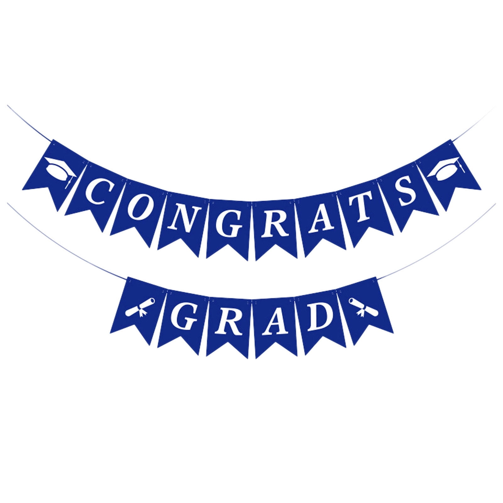 ZMKIAG Congrats Grad Banner Decorations - Hanging Graduation Banner ...
