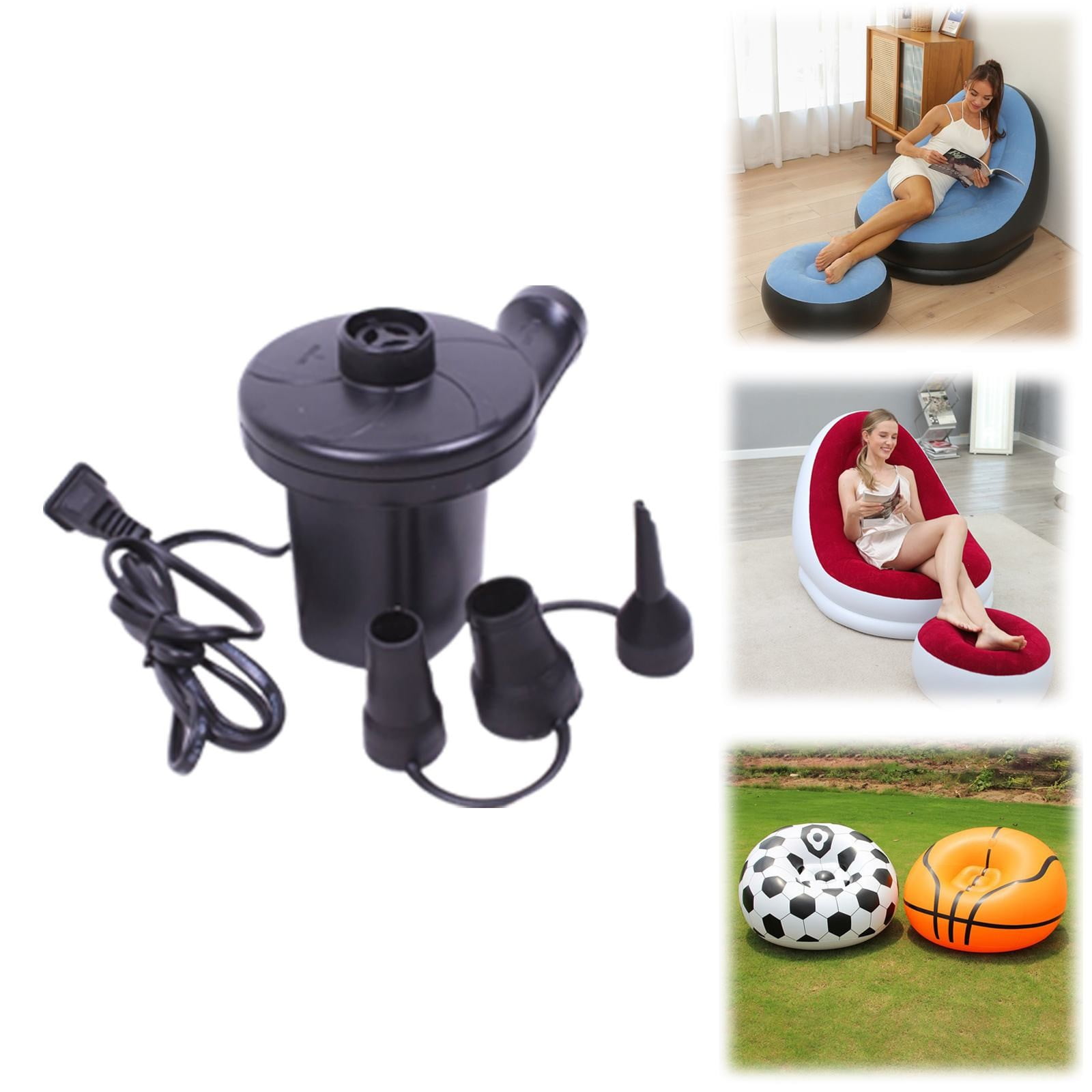 ZMKIAG Delicate and Soft Inflatable Deck Chairs with Air Pump ...