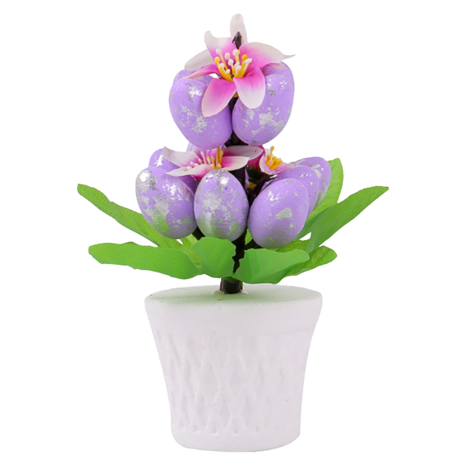 ZMKIAG Easter Table Tree Artificial Egg Tree Easter Decorations Eggs ...