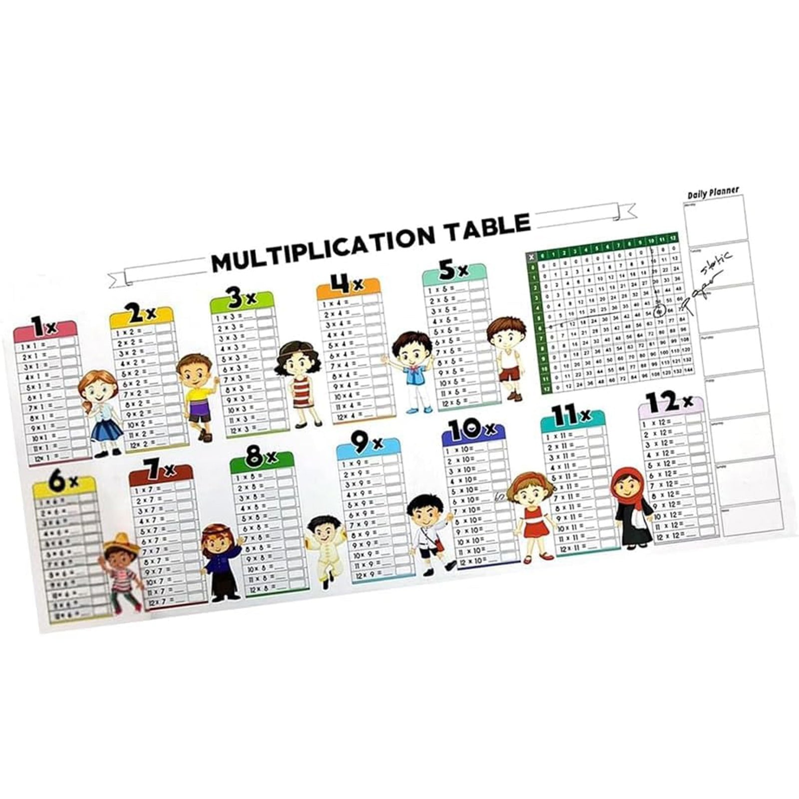 ZMKIAG Educational Multiplication Tool for Kids,New Colorful Multiplication Math Teaching Aid ...