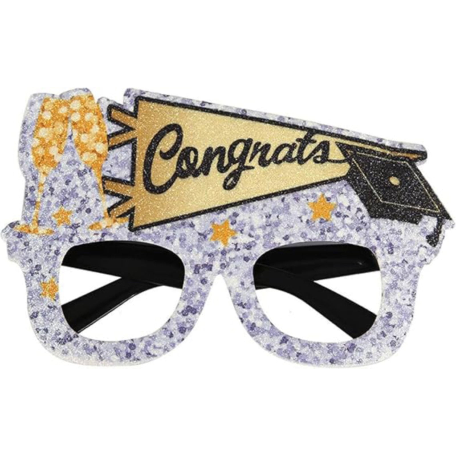 ZMKIAG Fantastic Graduation Glasses Decoration, Plastic Graduation ...