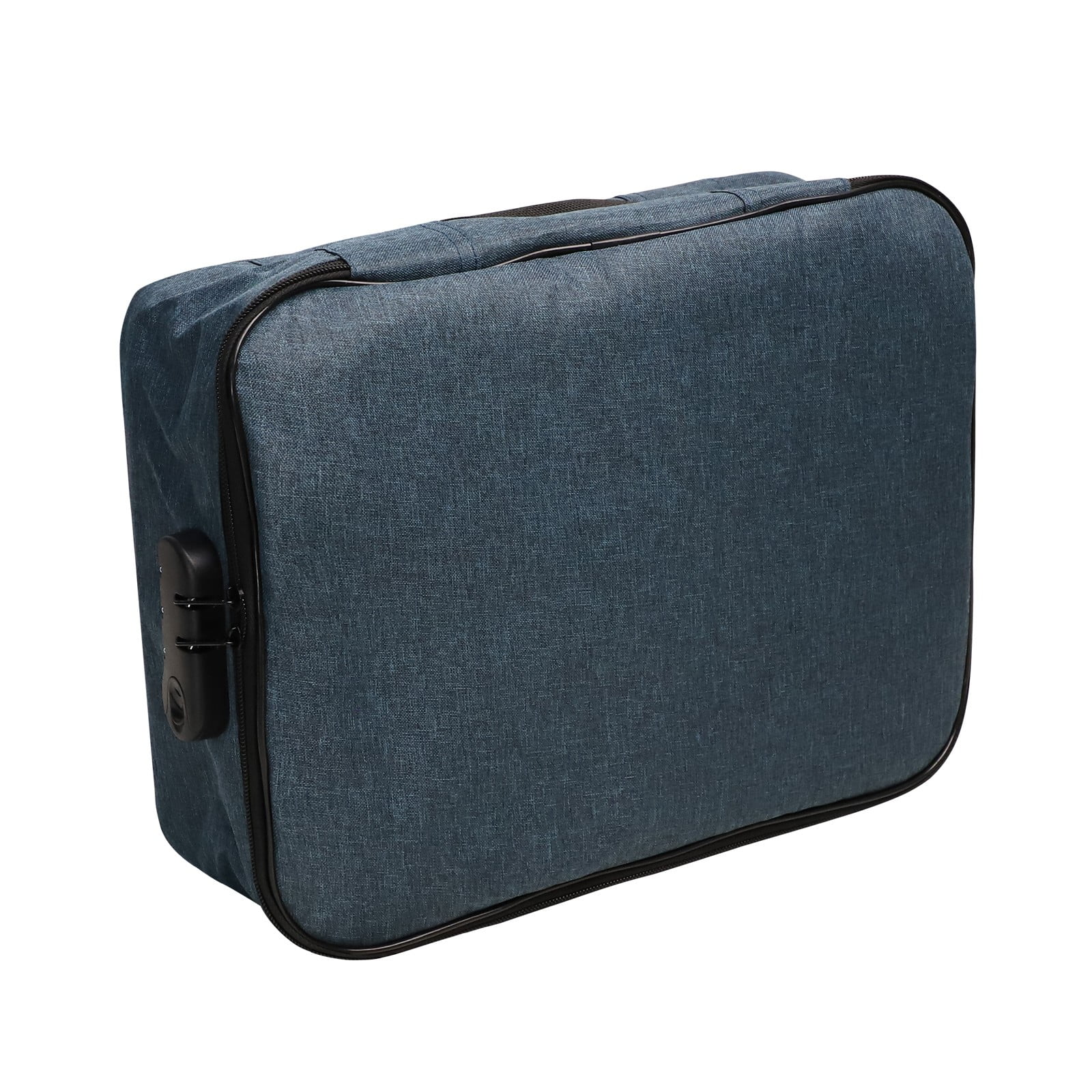 ZMKIAG Fireproof Waterproof 3-Layer Locking Document Bag, Portable ...