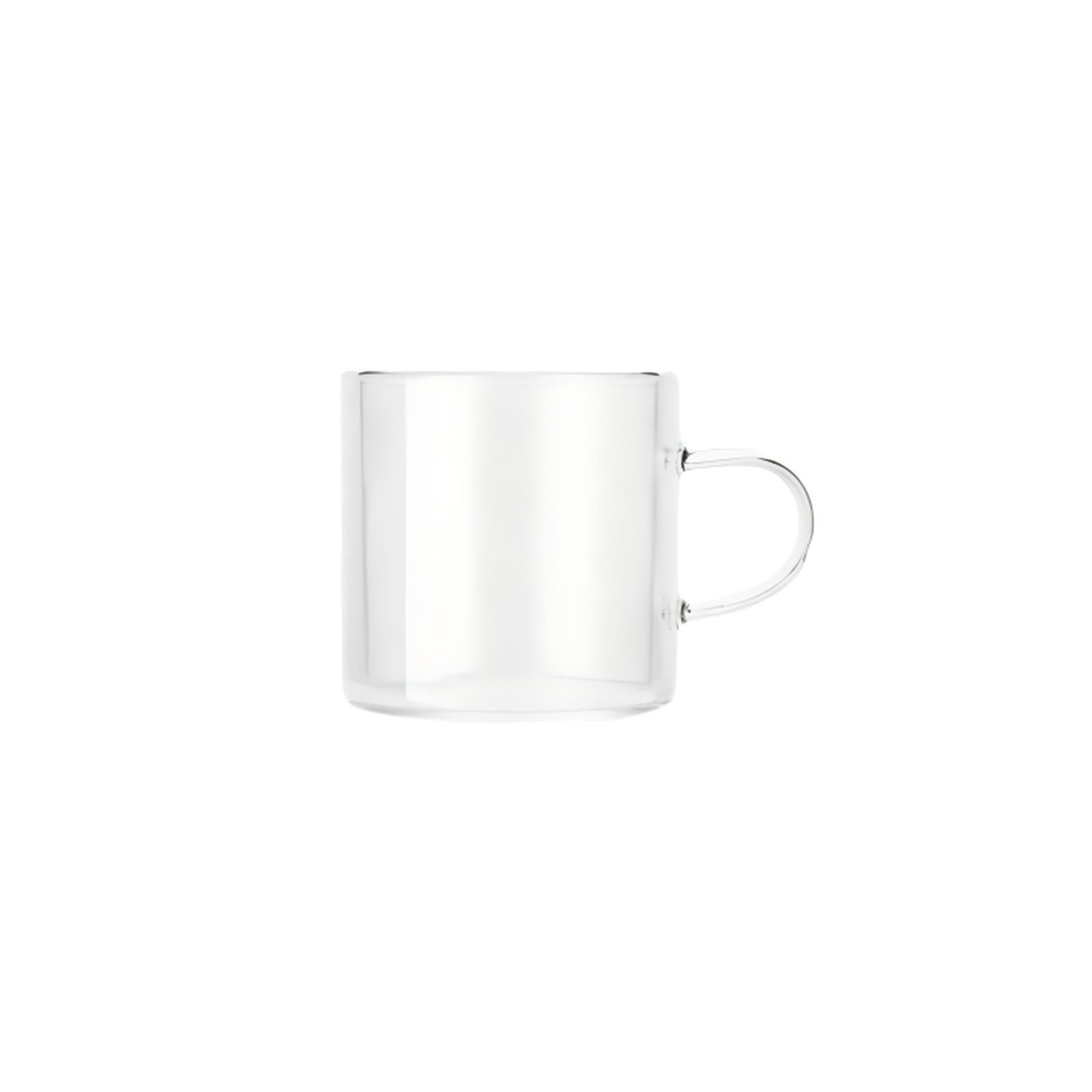 ZMKIAG Glass Tea Cups, Clear Borosilicate Glass Teacups with Handle for ...