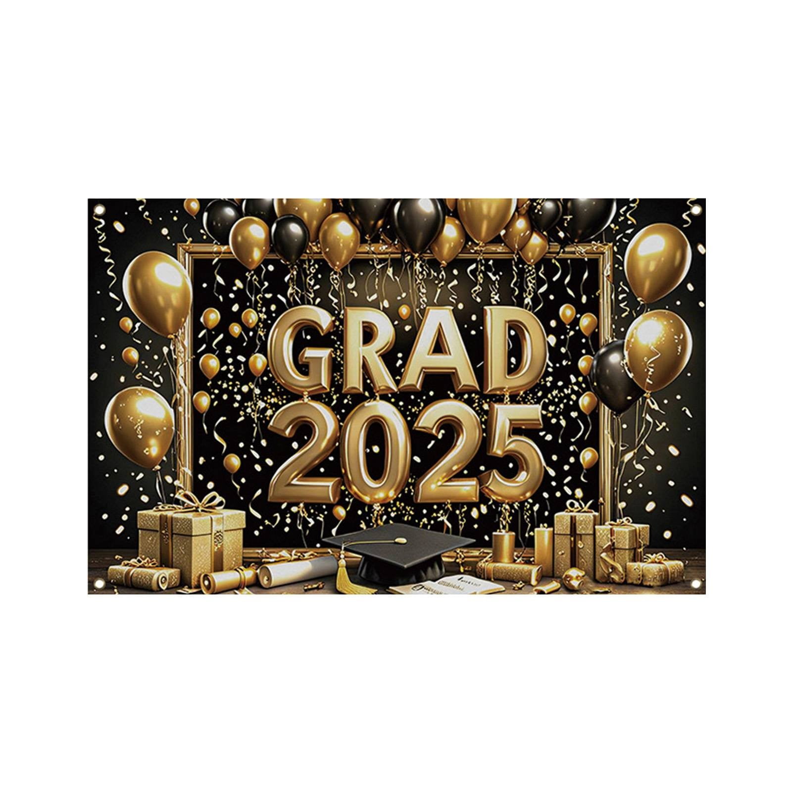 ZMKIAG Graduation Banner Class of 2025 - Graduation Party Decorations ...