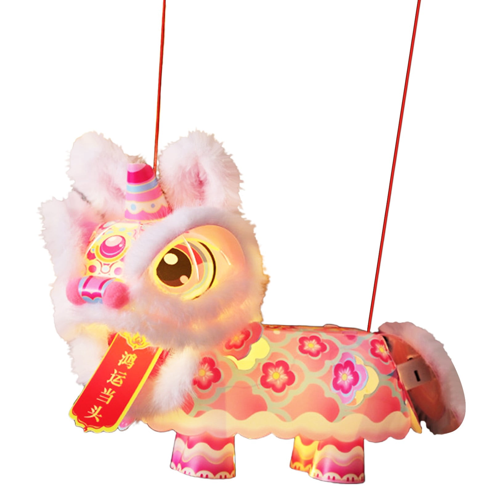 ZMKIAG Hanging Paper Dance Dragon Lantern DIY Kit - Chinese New Year ...