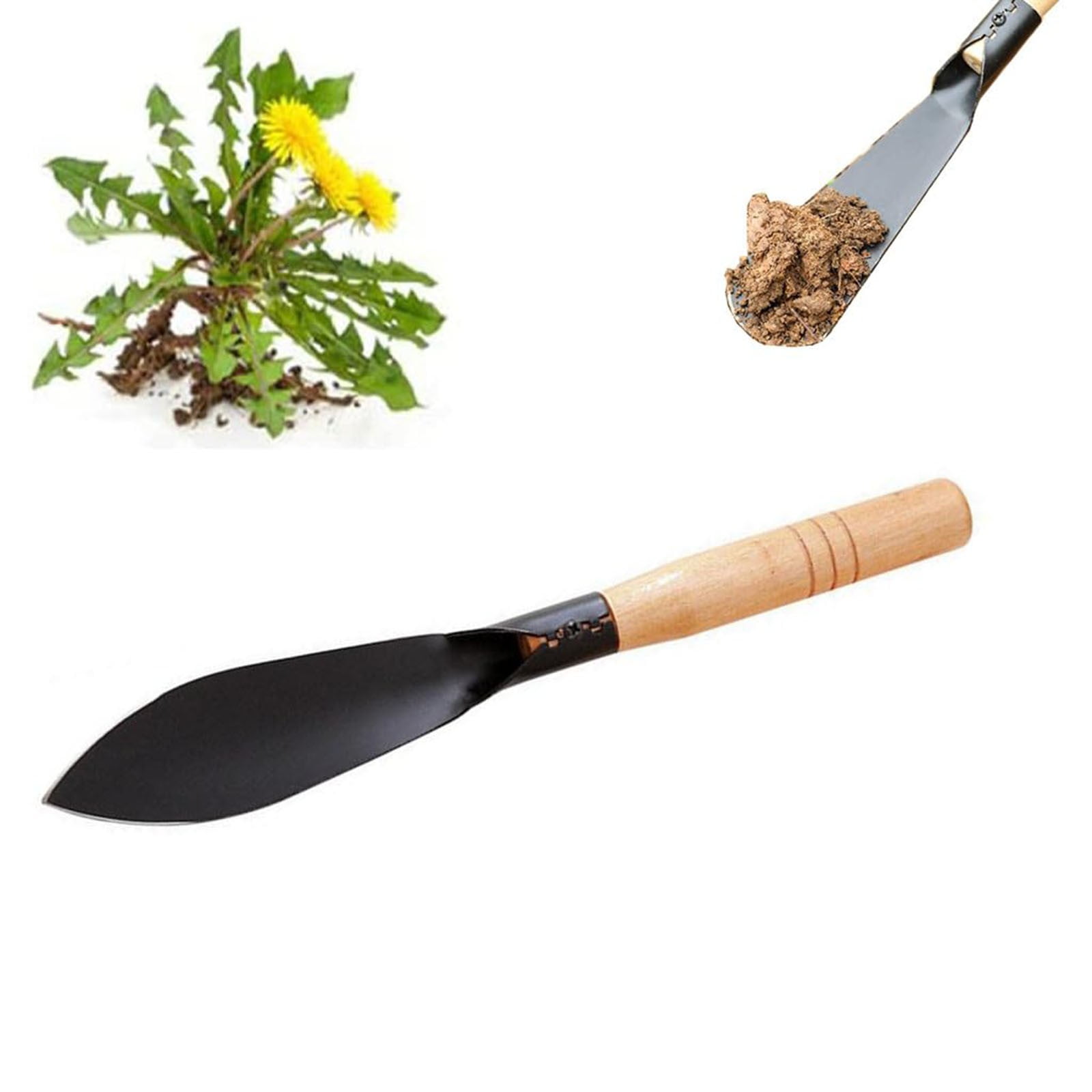 ZMKIAG Heavy Duty Garden Trowel Hand Shovel, Strong Stainless Steel ...