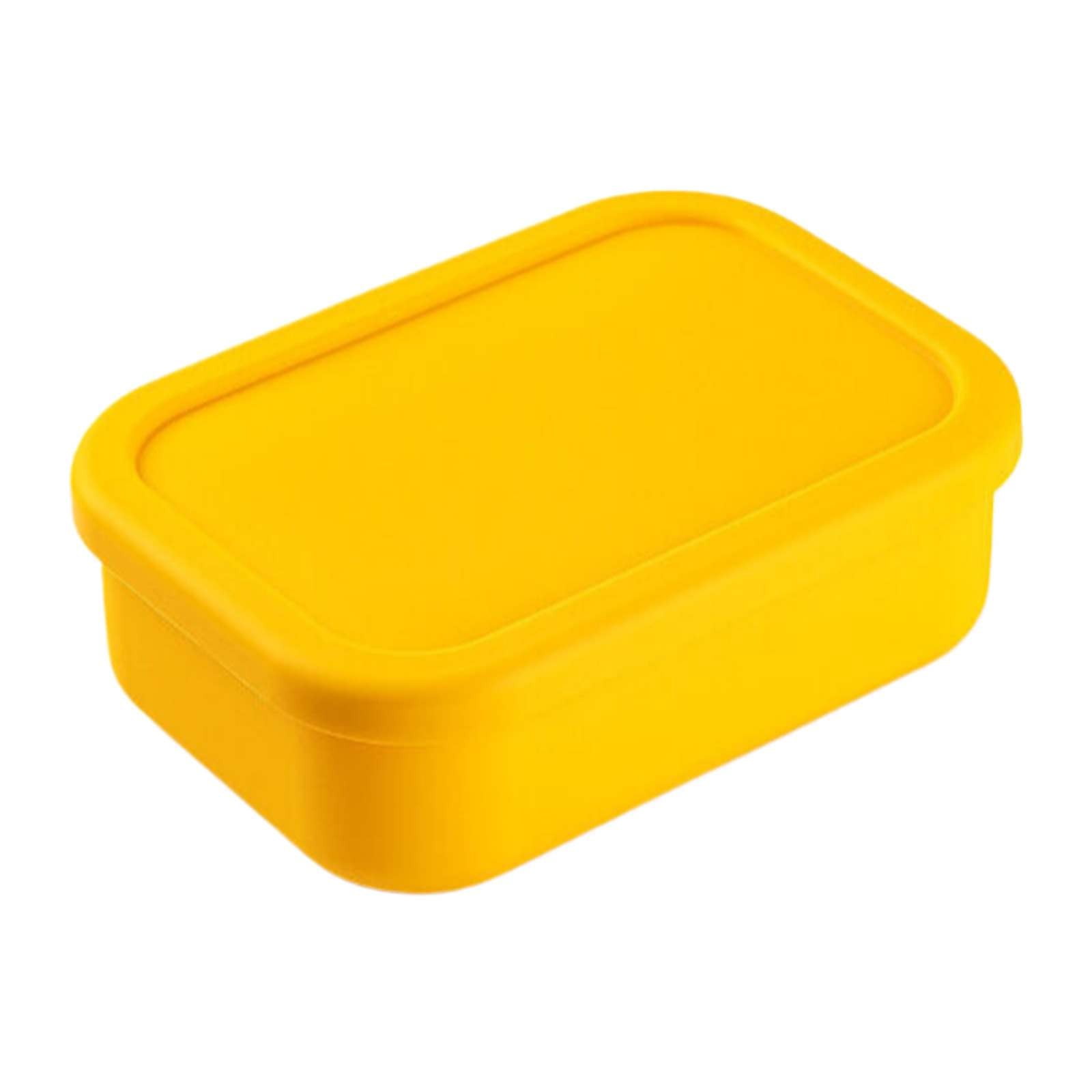 ZMKIAG Leakproof Silicone Lunch Box - Simple Modern Design Heat ...