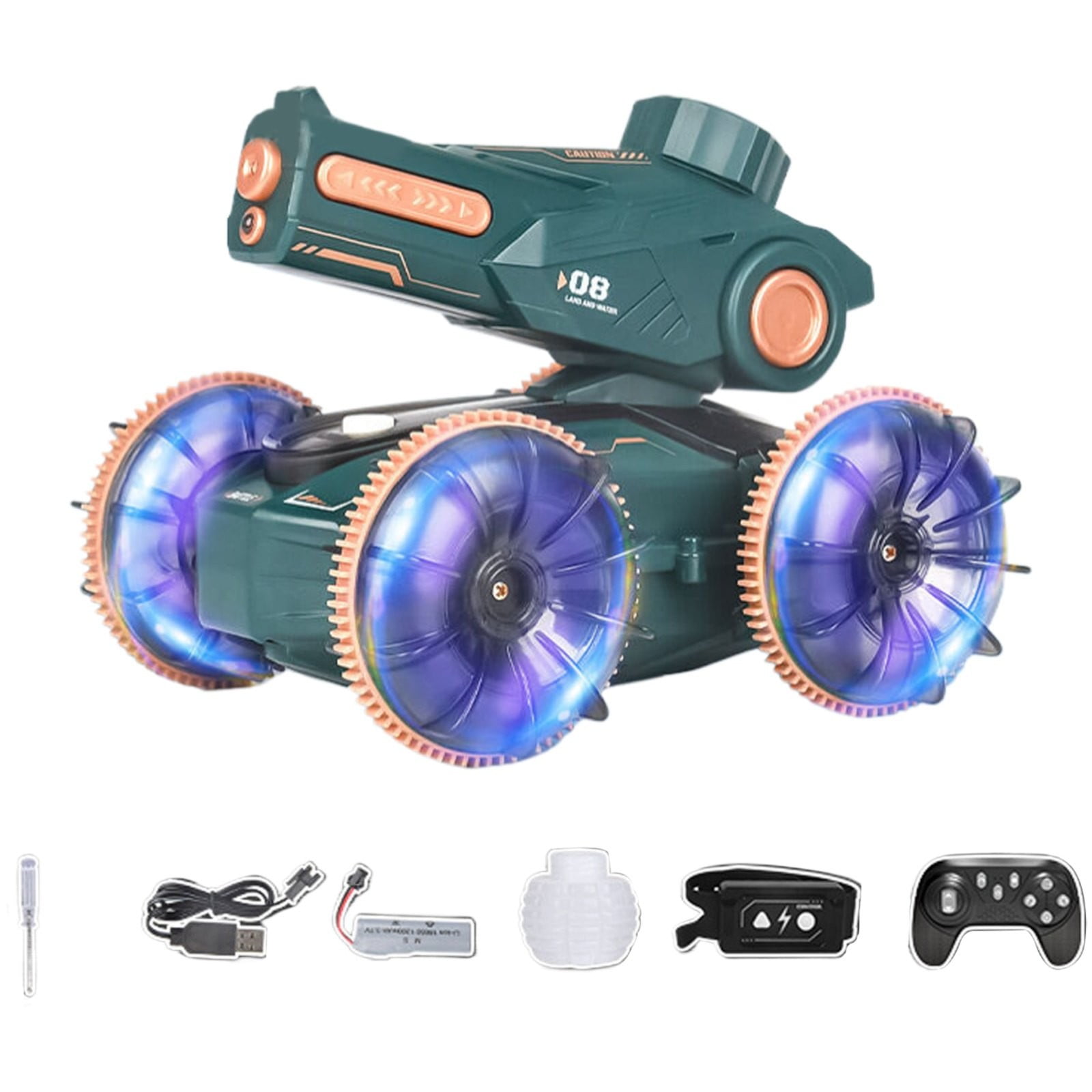 ZMKIAG Mini RC Car, 1 Set Remote Control Car with Roadblocks Mini Can ...