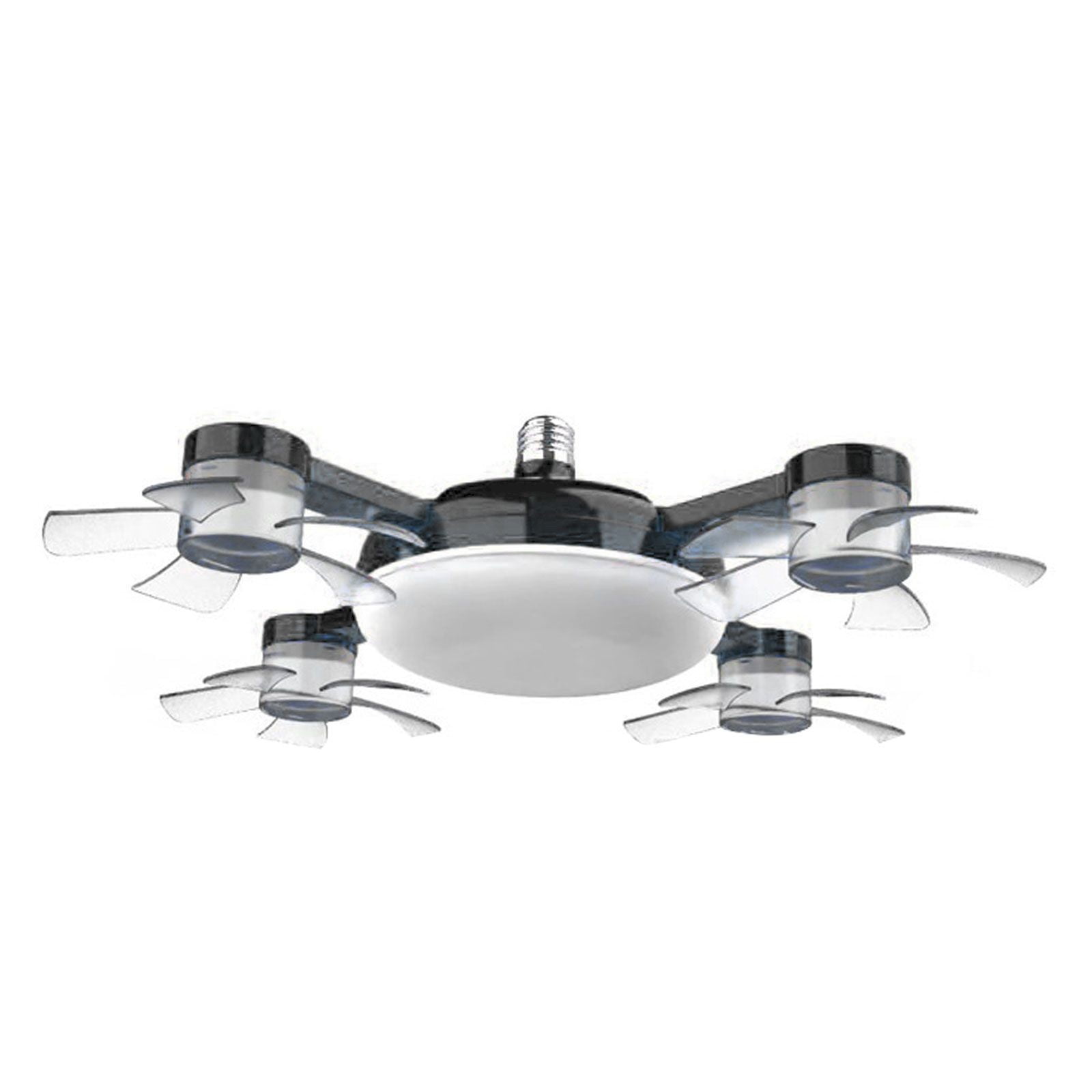 ZMKIAG Modern Ceiling Fans with Lights, 20" 60w Smart Telecontrol ...
