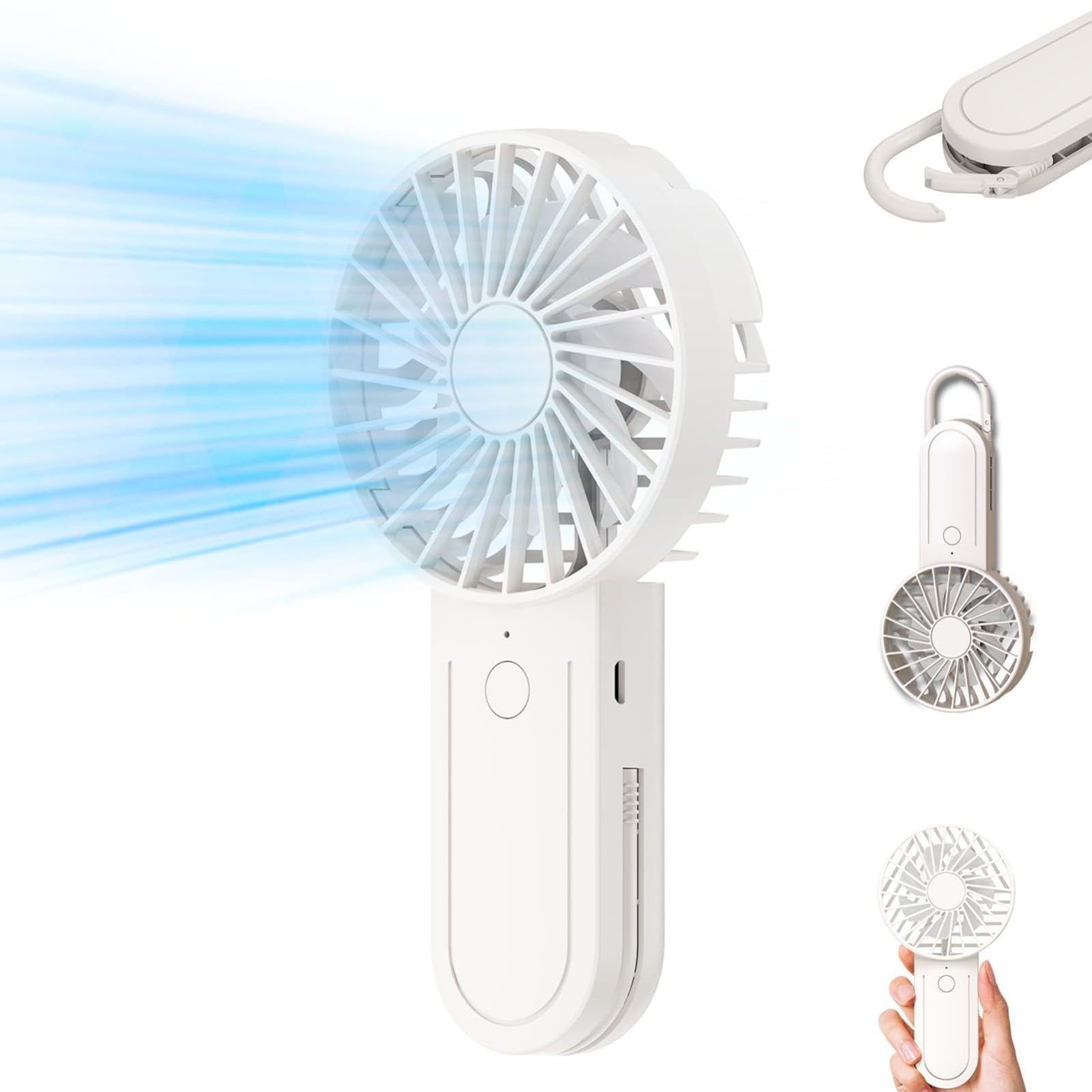 ZMKIAG Personal Use Airflow Fan, USB Charging Fan, Personal Handy Small ...