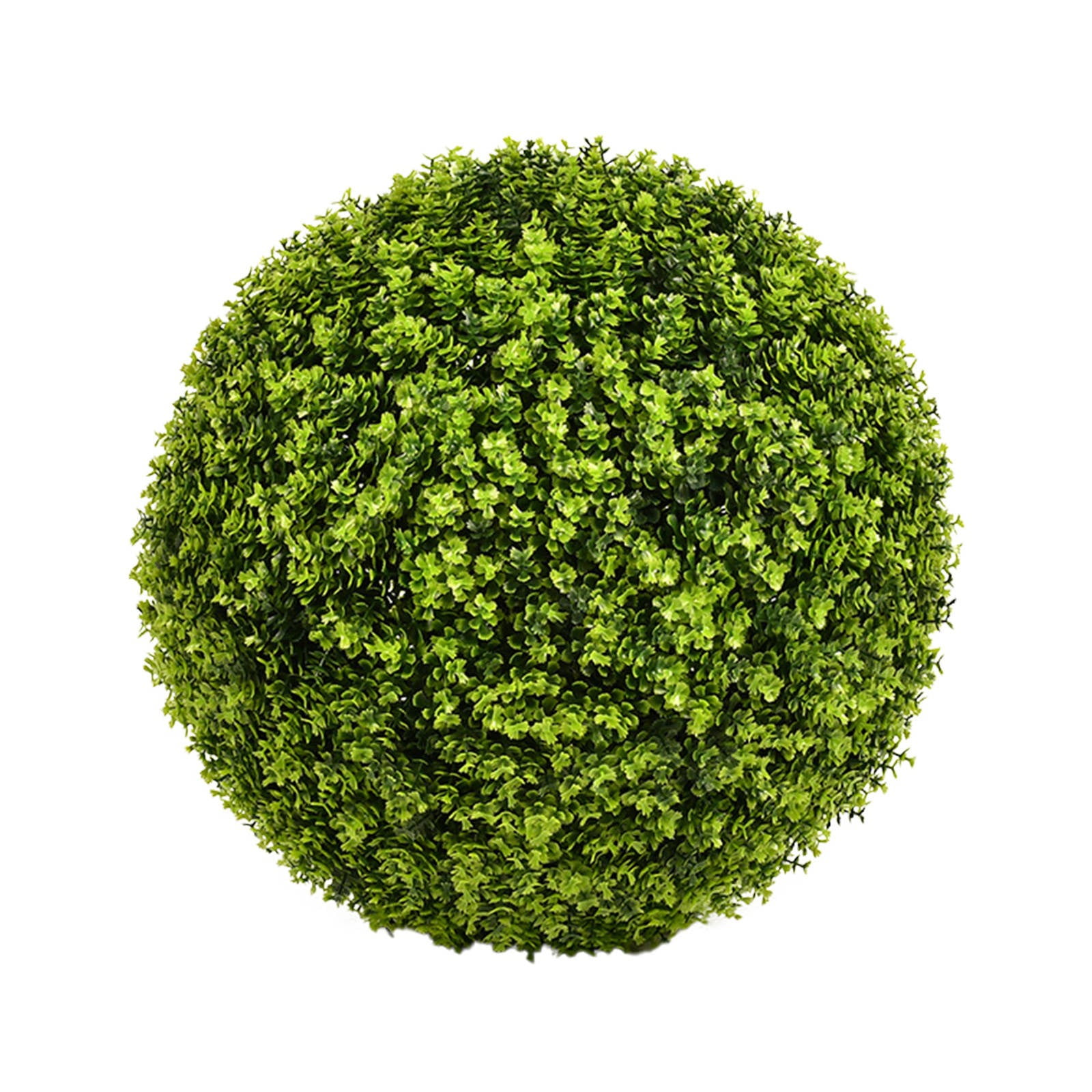 ZMKIAG Realistic 16" Artificial Boxwood Topiary Pair - UV-Resistant ...