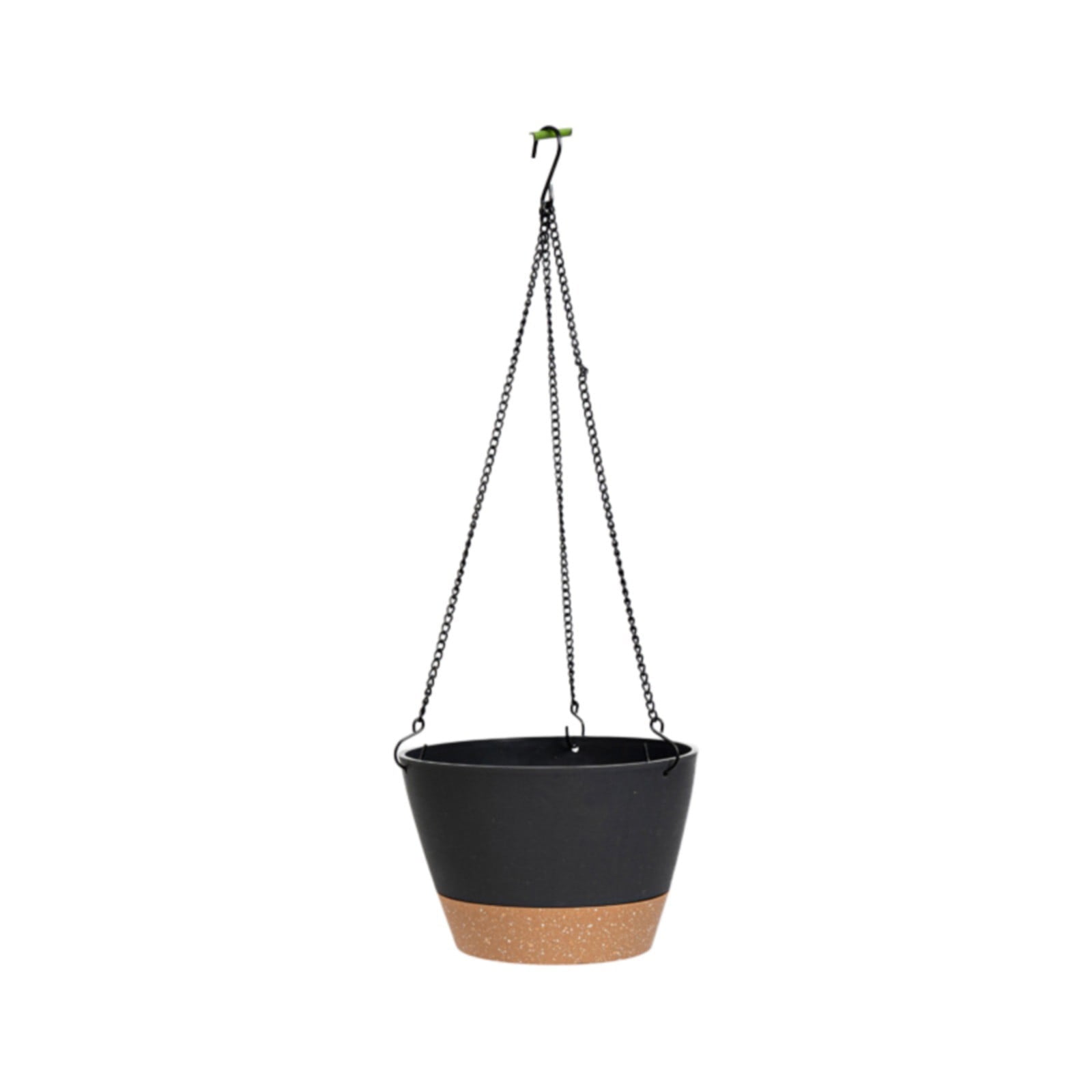 ZMKIAG Recyclable Plastic Hanging Flower Pot with Drainage Holes for ...