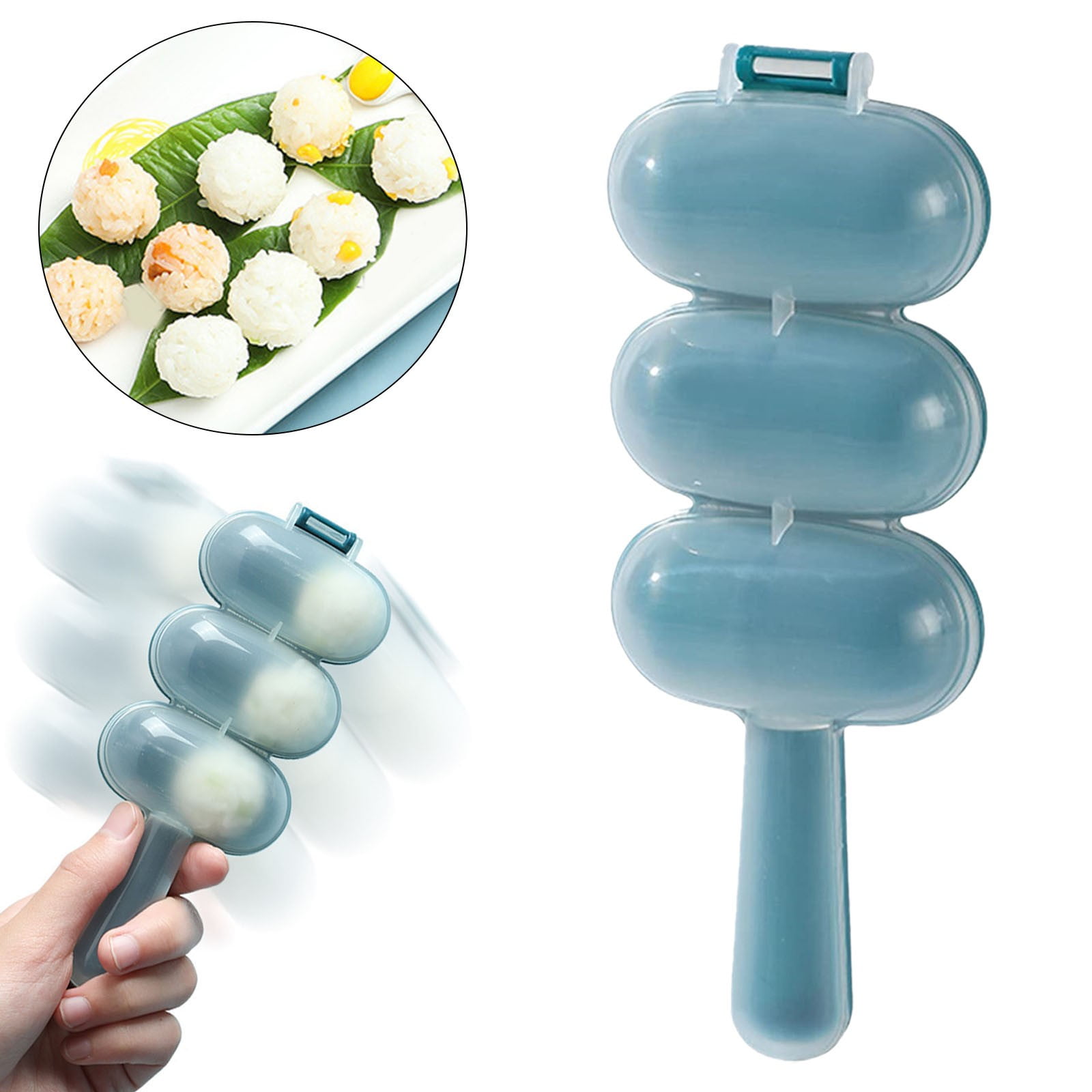 ZMKIAG Rice Shaker Mold & Lunch Maker Kit - DIY Rice Shaping Tools with ...