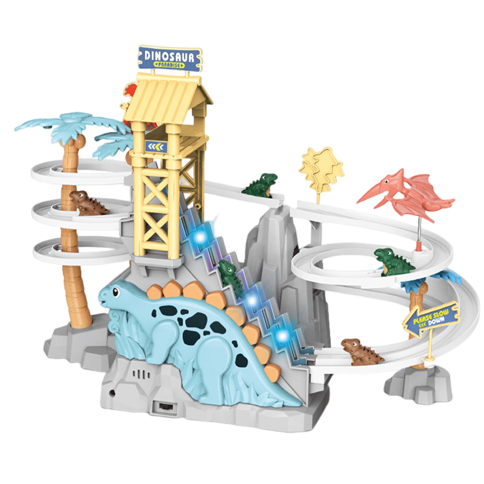 ZMKIAG Small Animal Climbing Toys, Electric Animal Climbing Stairs ...