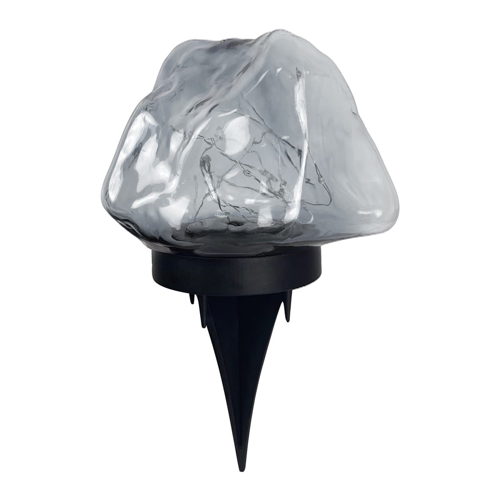 ZMKIAG Solar Gem Shape Color Light Underground Light, Solar Powered LED ...