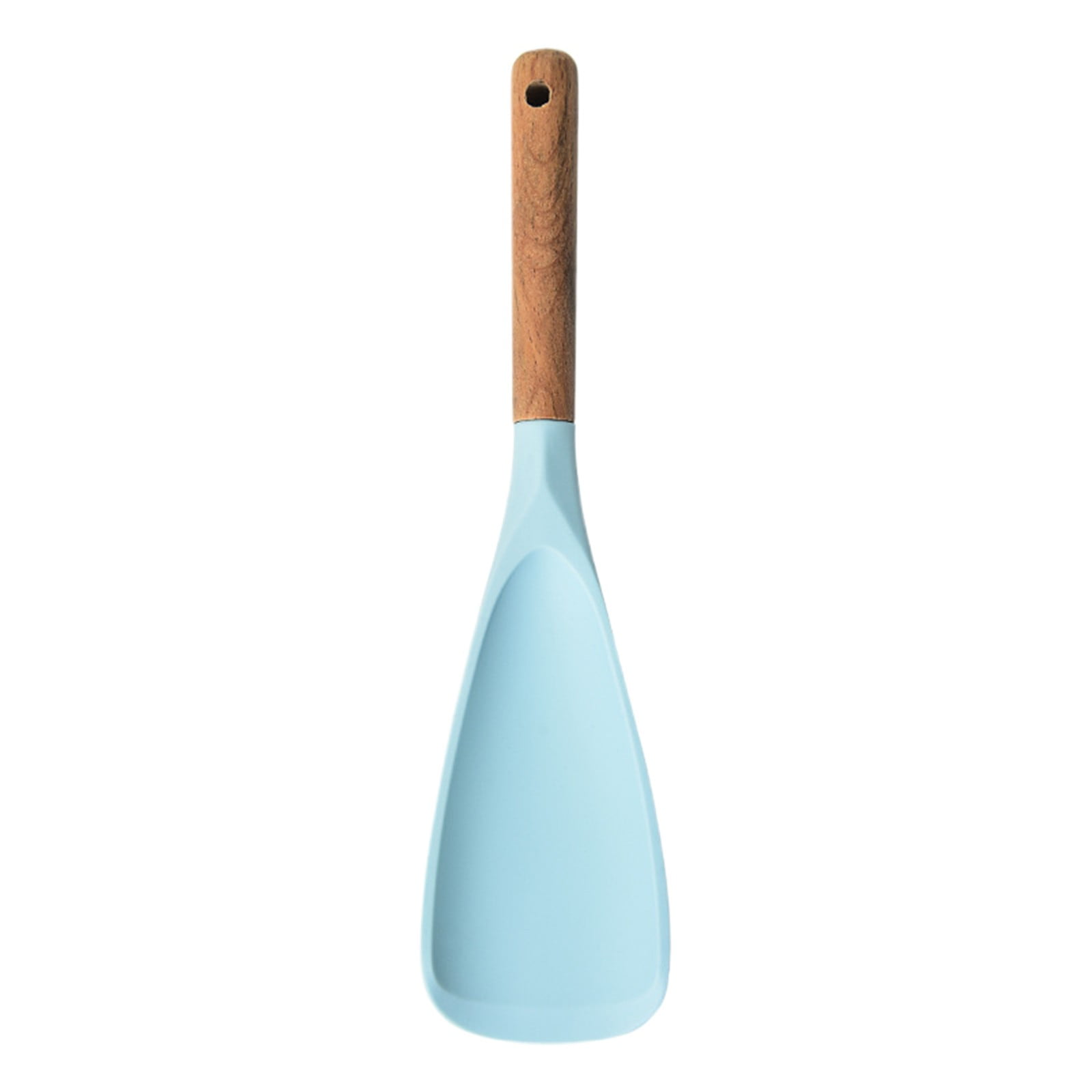 ZMKIAG Spatulas, Silicone & Wooden Handle Multi-Purpose Cooking Utensil ...