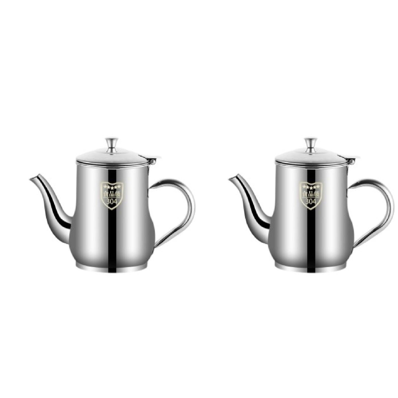 ZMKIAG Stainless Steel Grease Container with Mesh Strainer, High ...